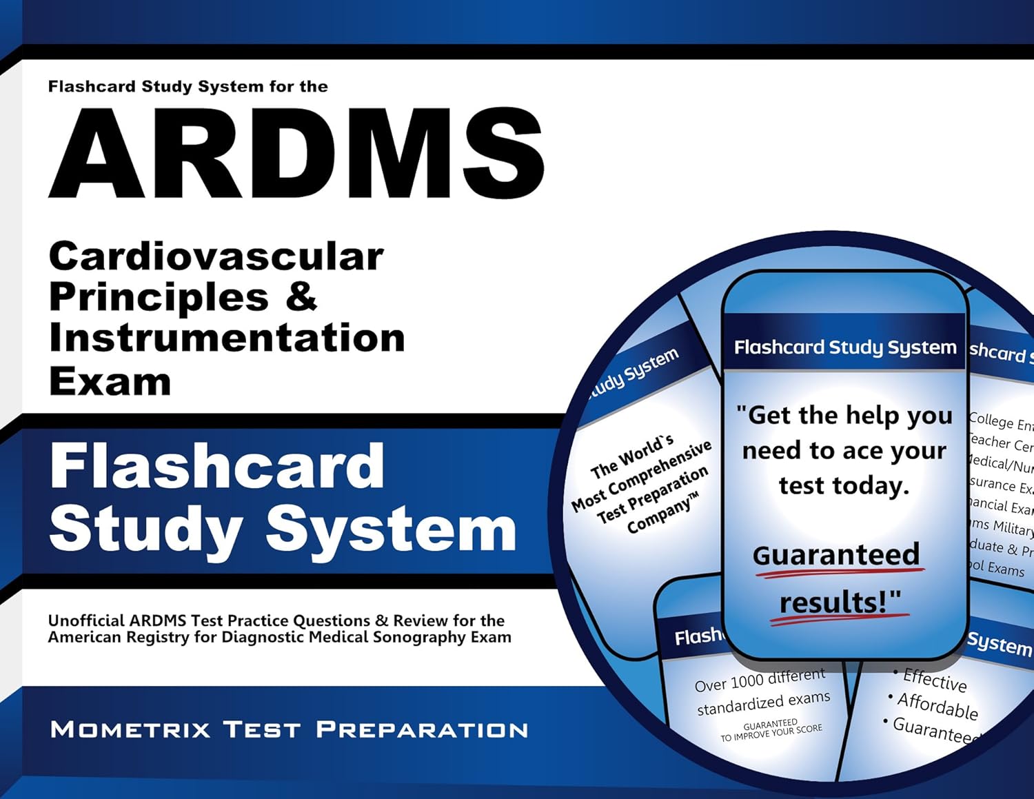 Buy Flashcard Study System for the ARDMS Cardiovascular Principles ...