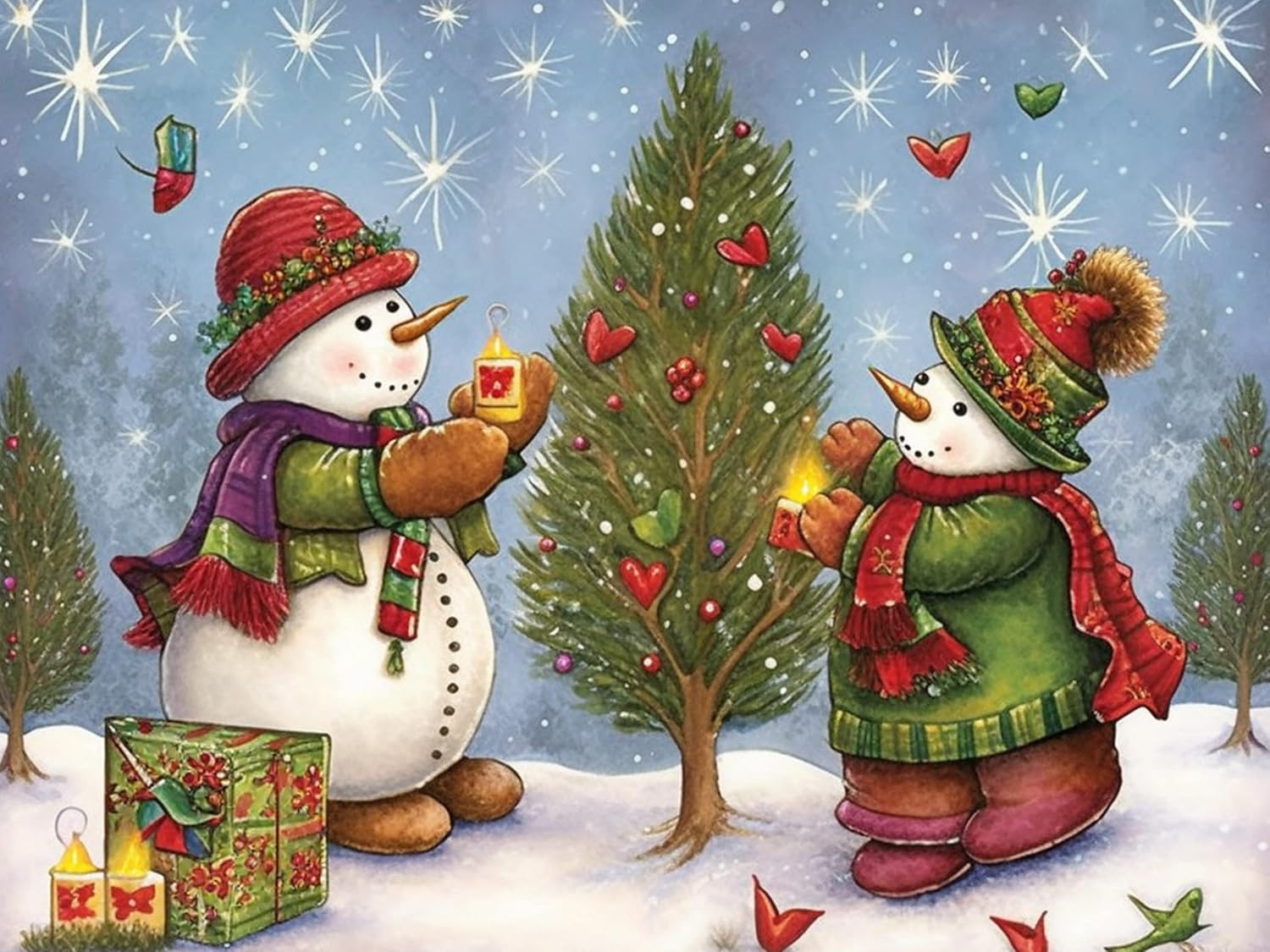 SKRYUIE Diamond Painting DIY 5D Diamond Painting Set Full Drill Diamond ...