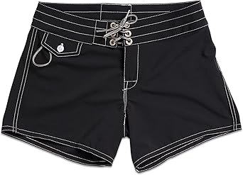 Birdwell Women's Stretch Board Shorts, Long Length at Amazon Women’s ...