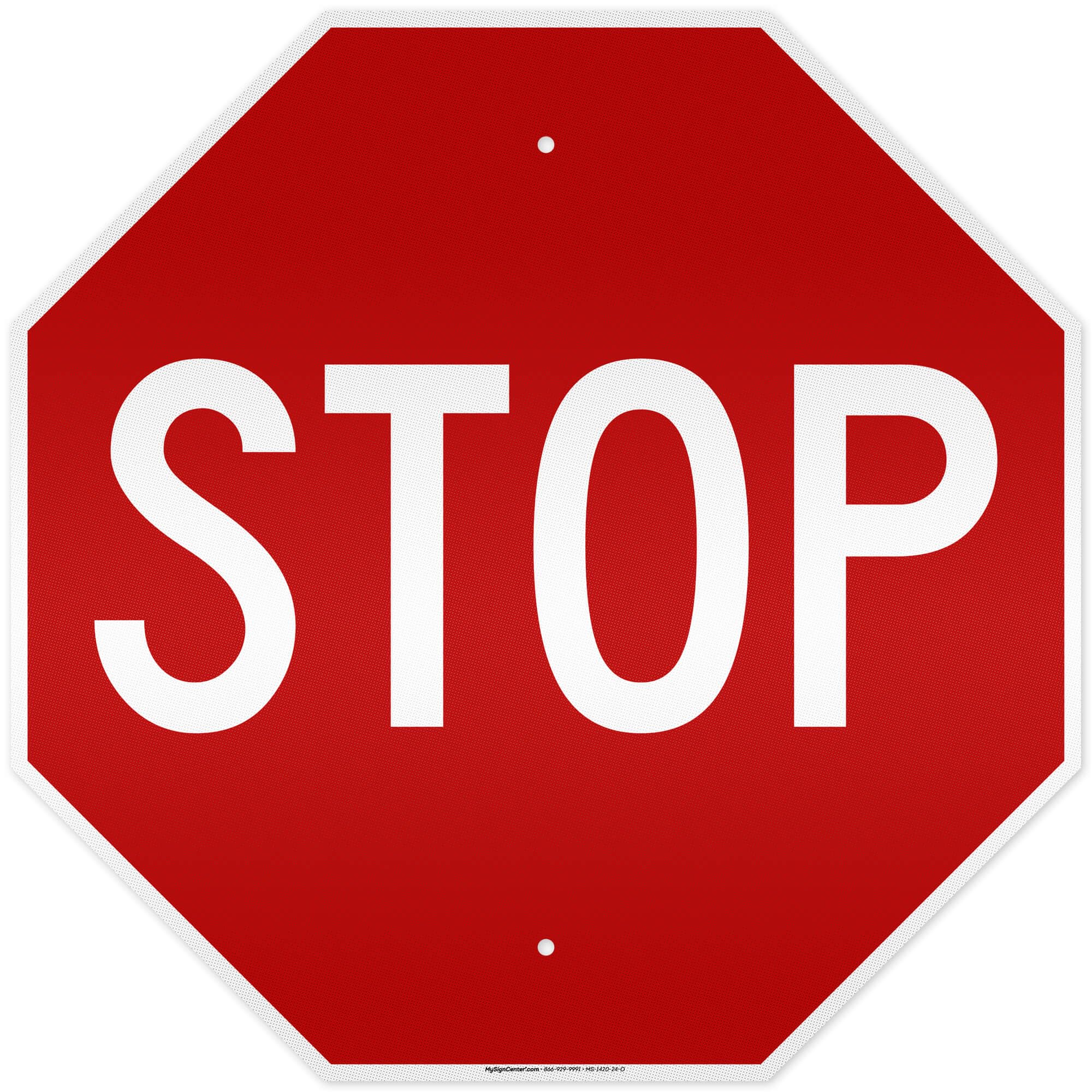 French Arret Reflective Aluminum Stop Sign 24x24 Inches French Stop ...