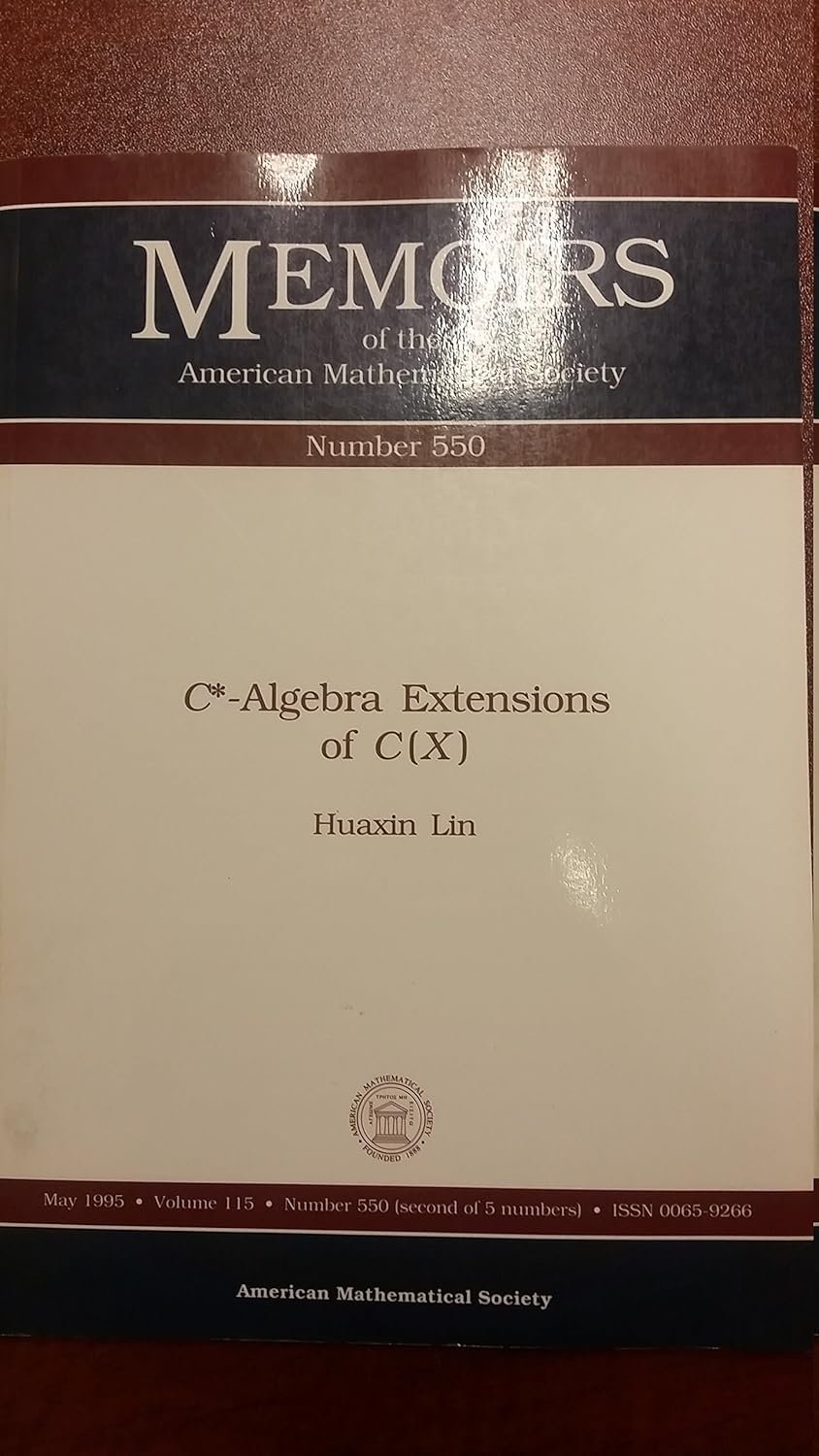 Amazon.com: C*-Algebra Extensions of C(X) (Memoirs of the American ...
