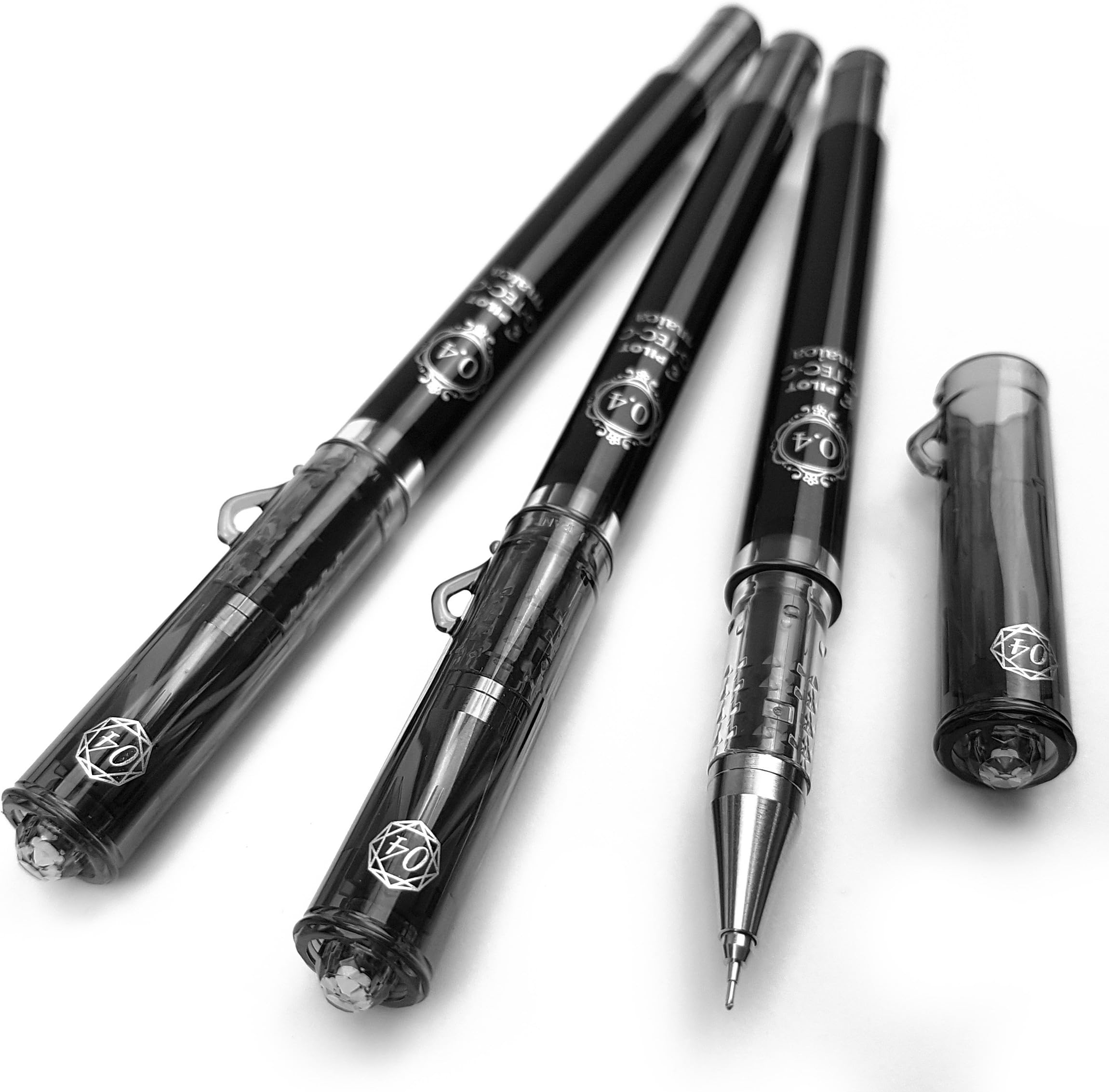 Pilot Hi-Tec-C Maica Gel Ink Pen - 0.4 mm - Black : Amazon.co.uk ...
