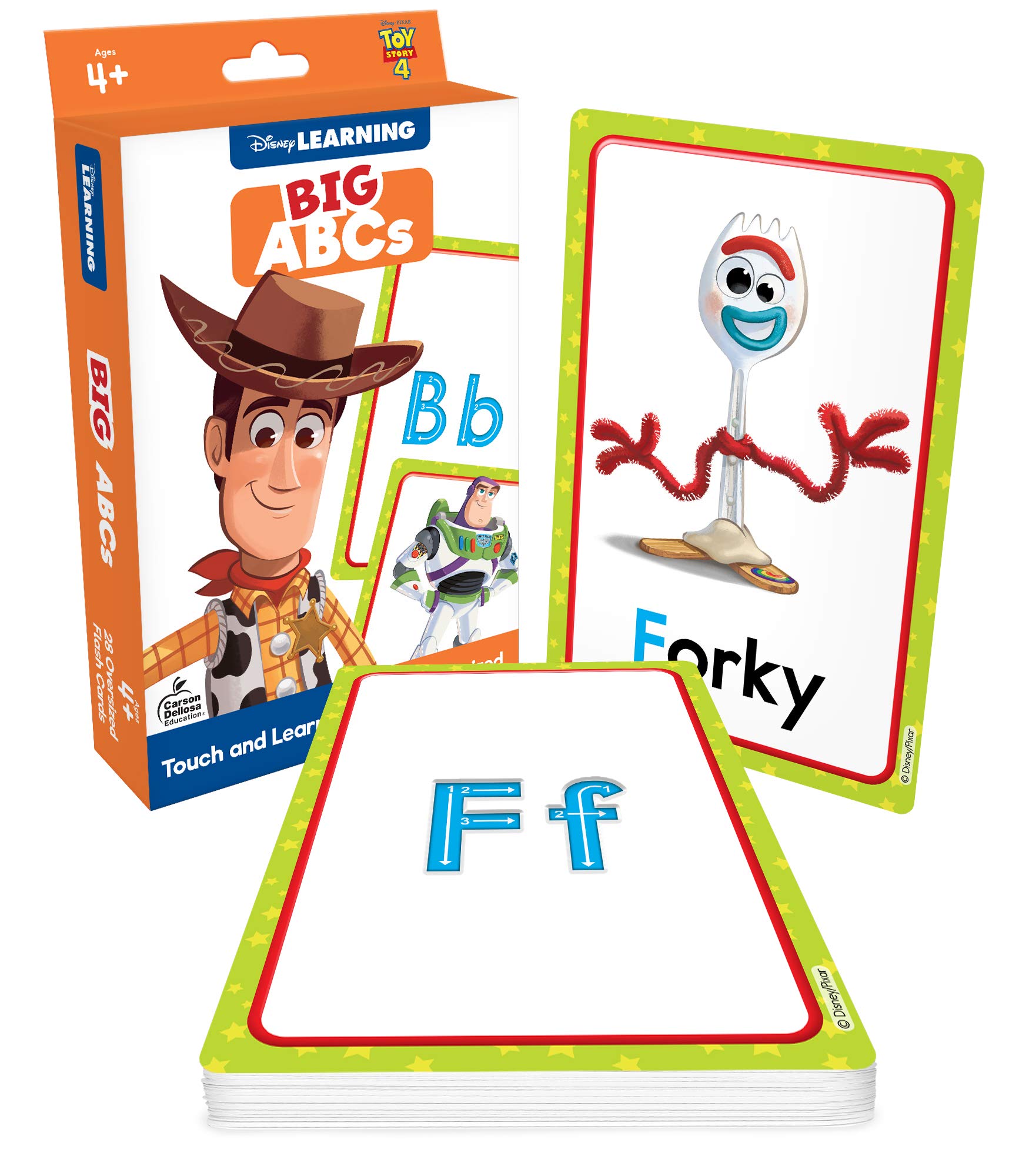 Buy Disney Learning Toy Story 4 ABC Flash Cards Double Sided Flash buy-disney-learning-toy-story-4-abc-flash-cards-double-sided-flash