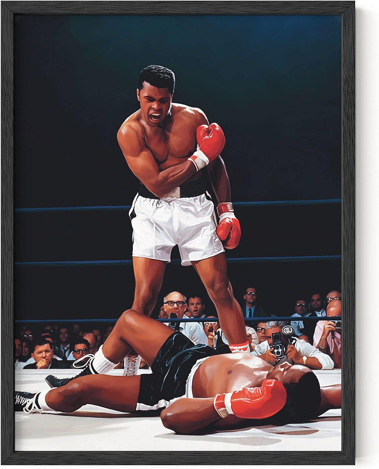 Amazon.com: HAUS AND HUES Muhammad Ali Posters - Muhammad Ali Canvas ...