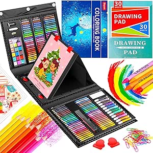 Amazon.com: iBayam Art Kit, Art Supplies Drawing Kits, Arts and Crafts ...