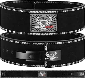Amazon.com : BEAST RAGE Weightlifting Belt for Men and Women, 10mm ...