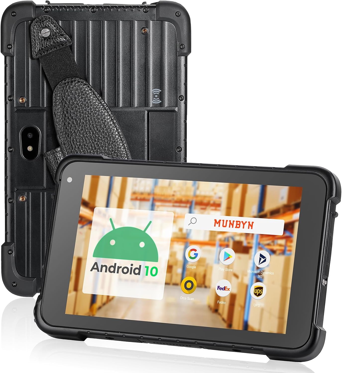 Amazon.com : MUNBYN Barcode Scanner Tablet IRT01P, 8" Android 12 Zebra ...