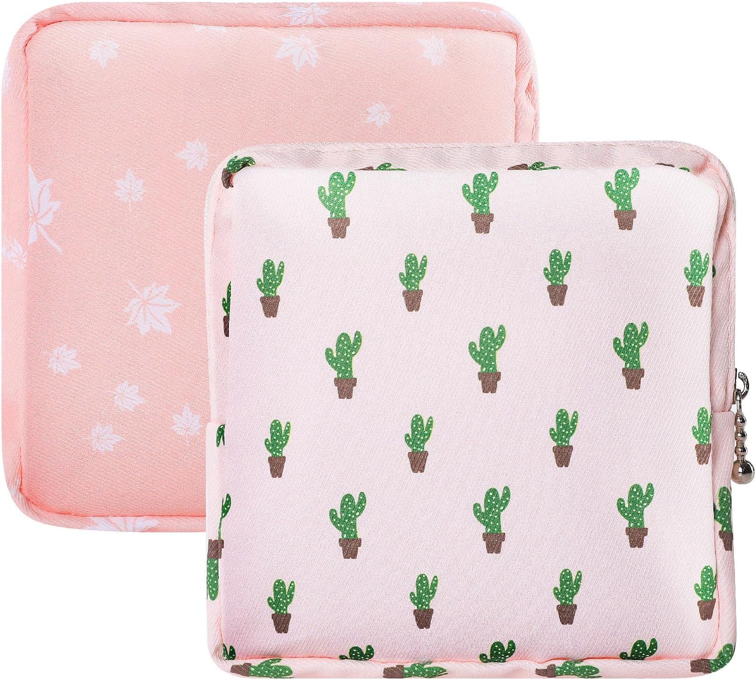 Amazon.com : Ouligay 2Pcs Period Bag Sanitary Napkin Storage Bag Tampon ...