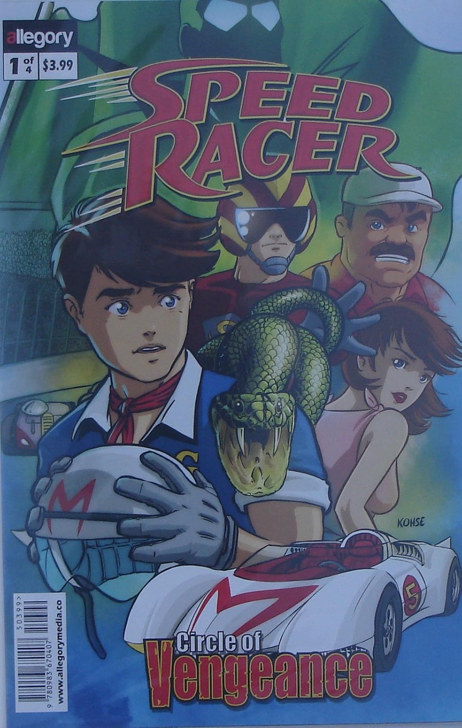 Amazon.com: Speed Racer Comic Book # 1 of 4 : Everything Else