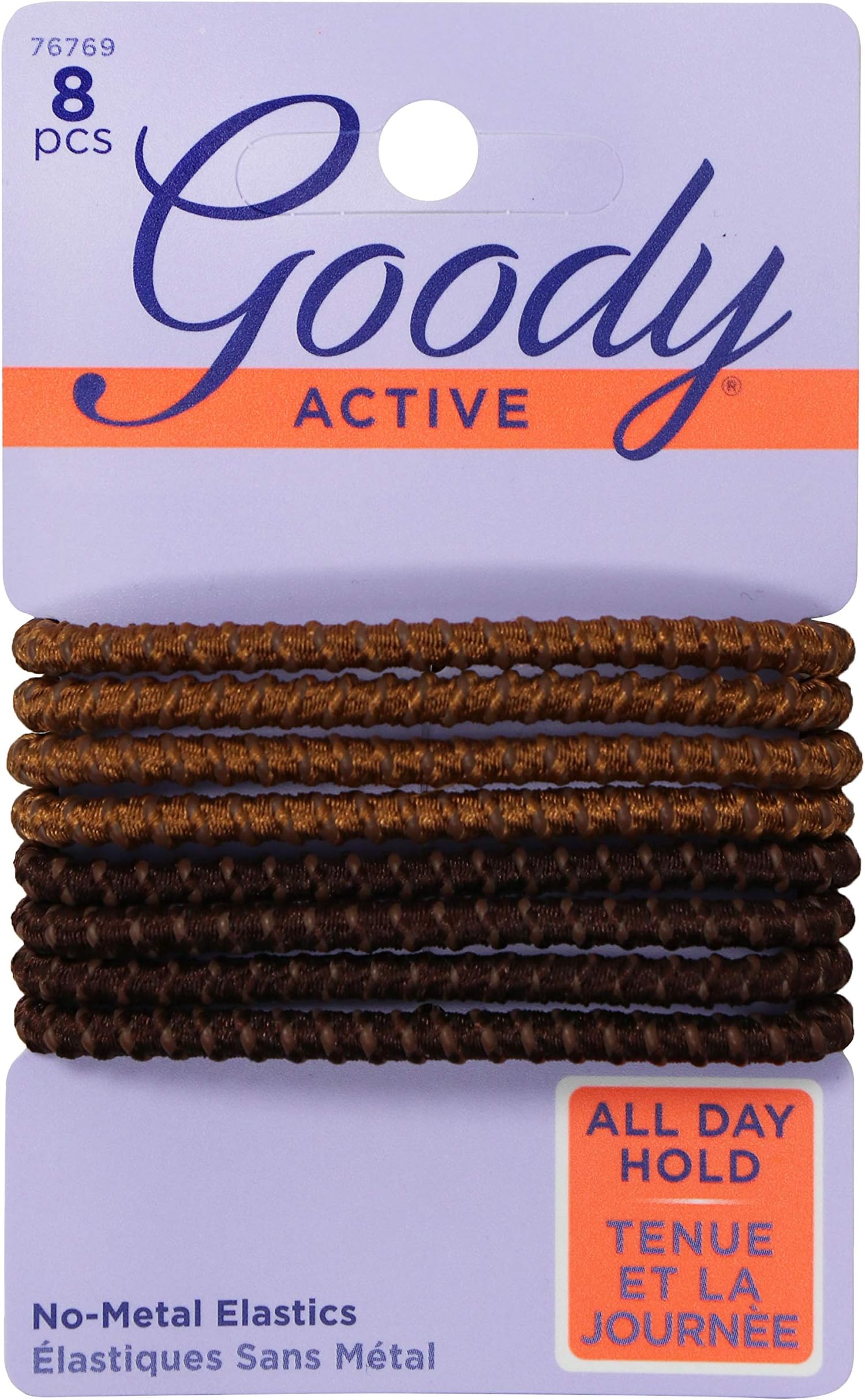 Amazon.com : Goody Elastics Colour Collection Sparkly Metallic Hair ...
