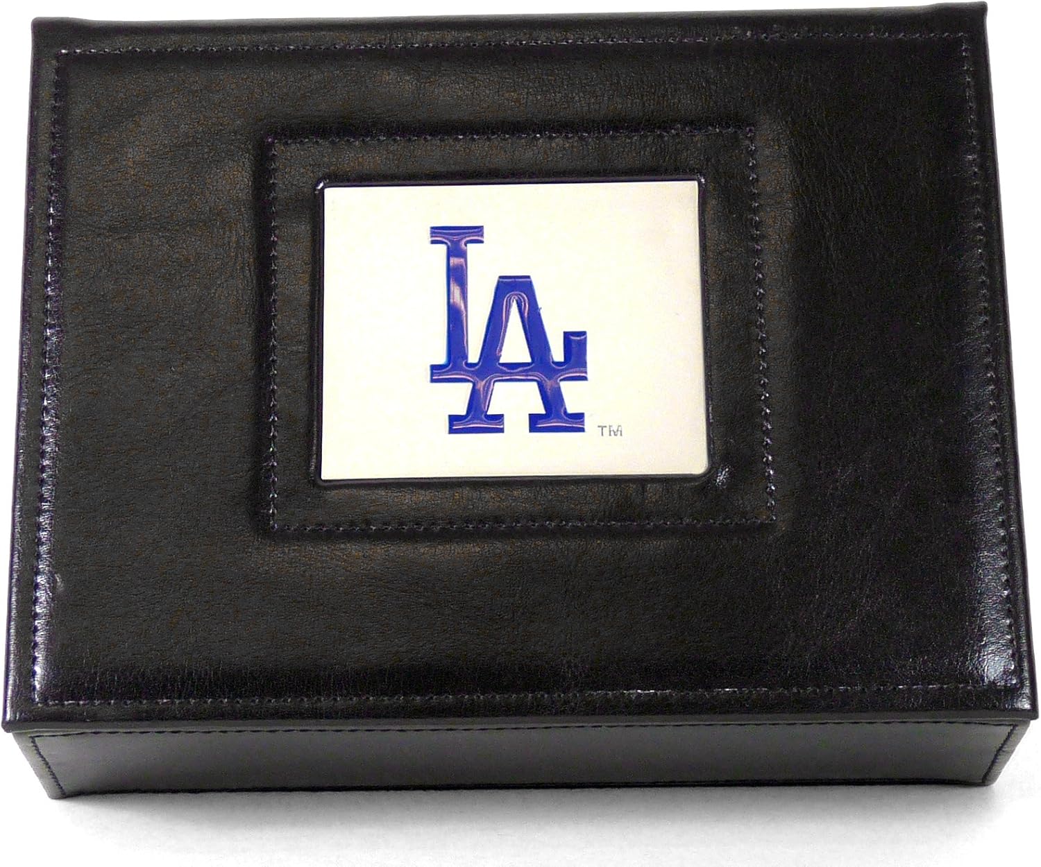 Amazon.com : MLB Los Angeles Dodgers Leather Valet : Sports Fan Wallets ...