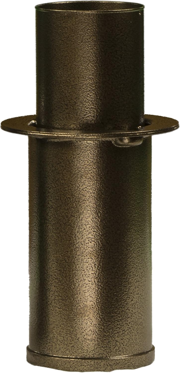 Amazon.com: Ruby's Metal In-Ground Cemetery Vase (Bronze)… : Home & Kitchen