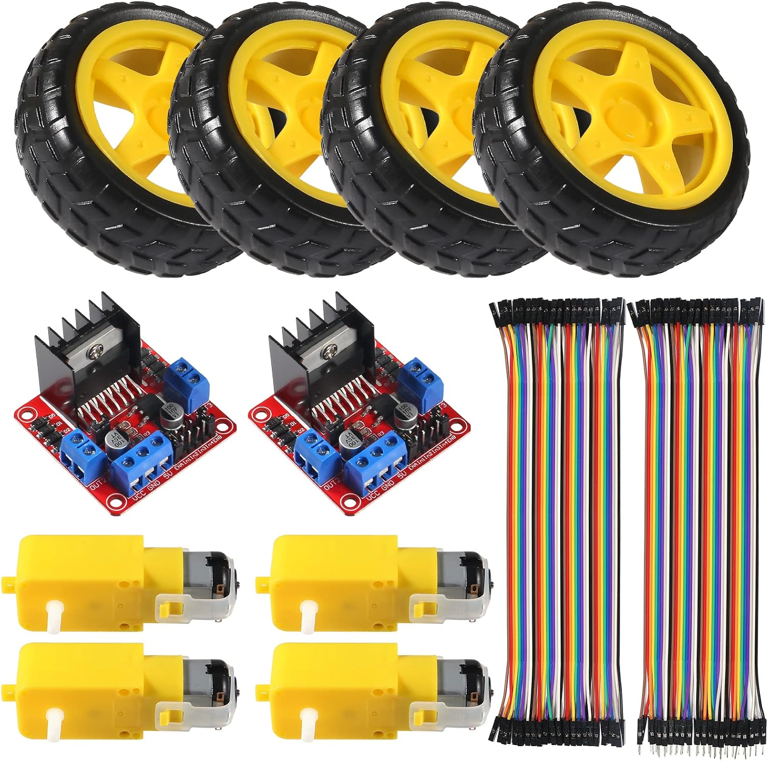 Amazon.com: Diitao 2pcs L298N Motor Drive Controller Board Module ...