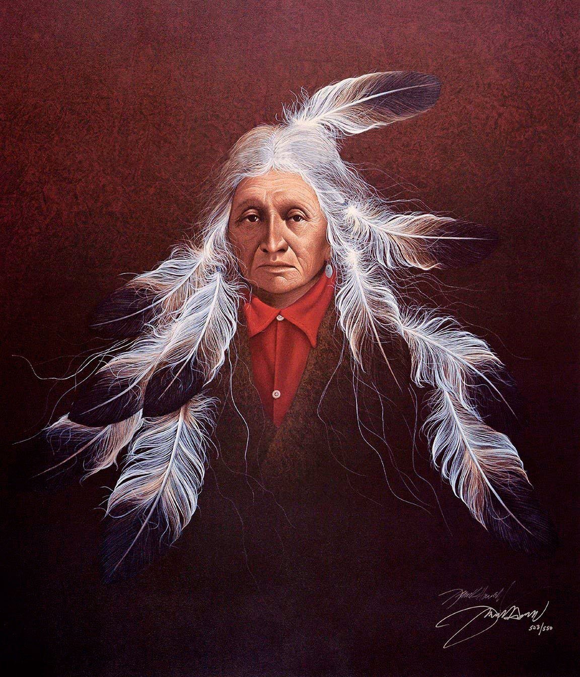 Amazon.com: Frank Howell Syphony II Signed and Numbered Native American ...