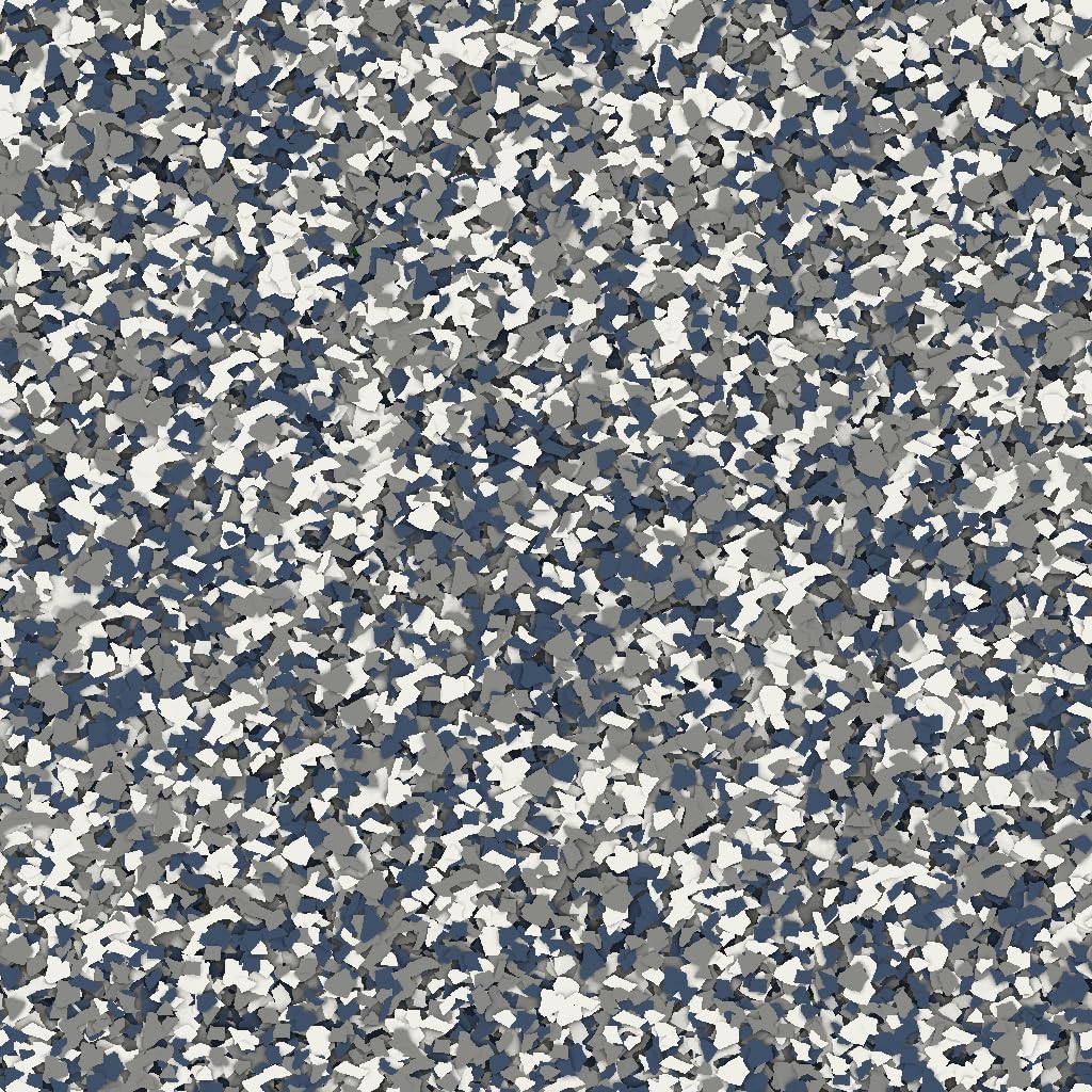 The Original Color Chips 1/16" MICRO Decorative Floor Coating Flakes ...