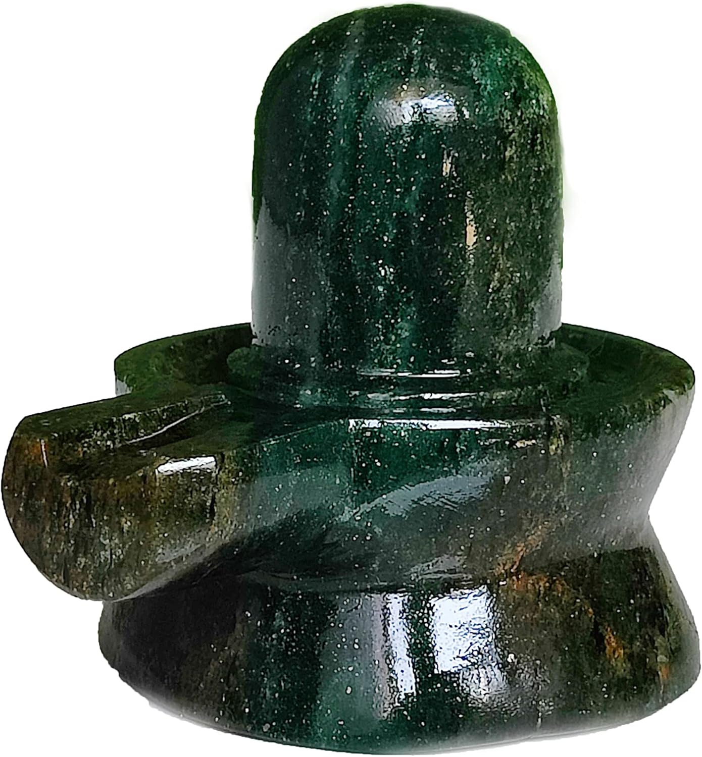 Amazon.com: Original Emerald Shiv Lingam Panna Shiv Ling Energized ...