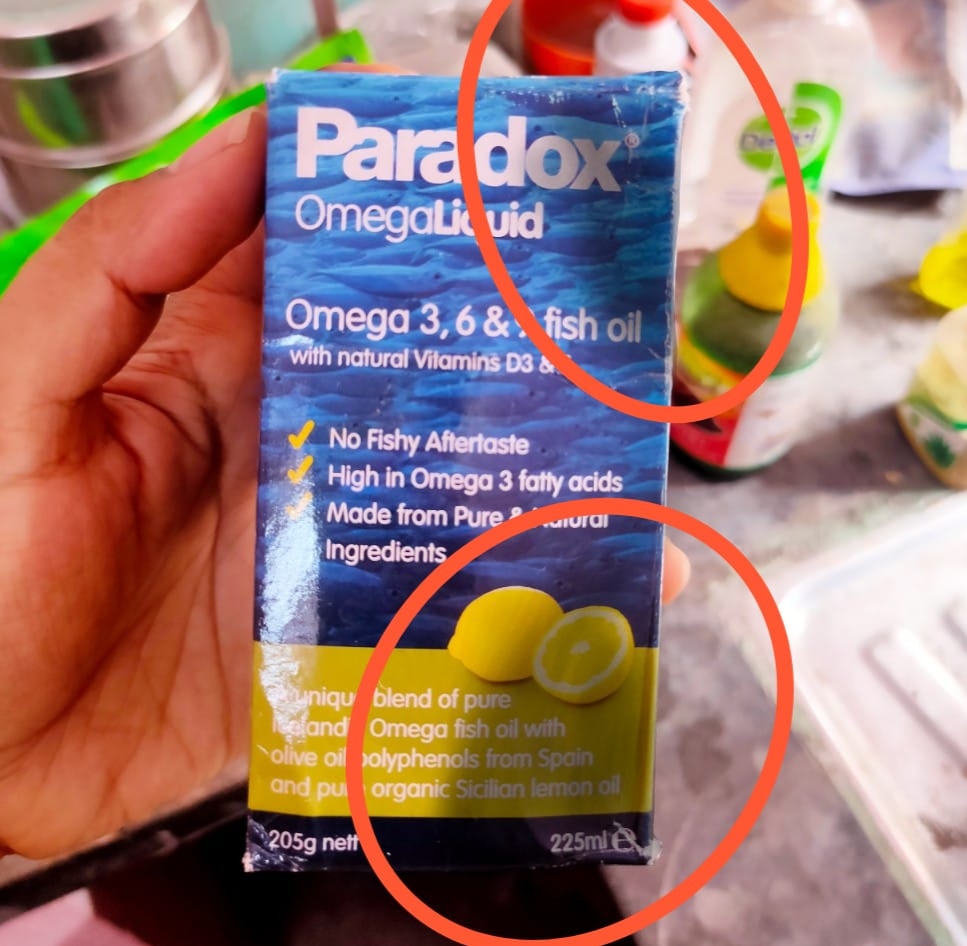 Paradox Omega Oils Ltd 225Ml Paradox Omega 3 6 And 9 Oil 225Ml : Amazon ...