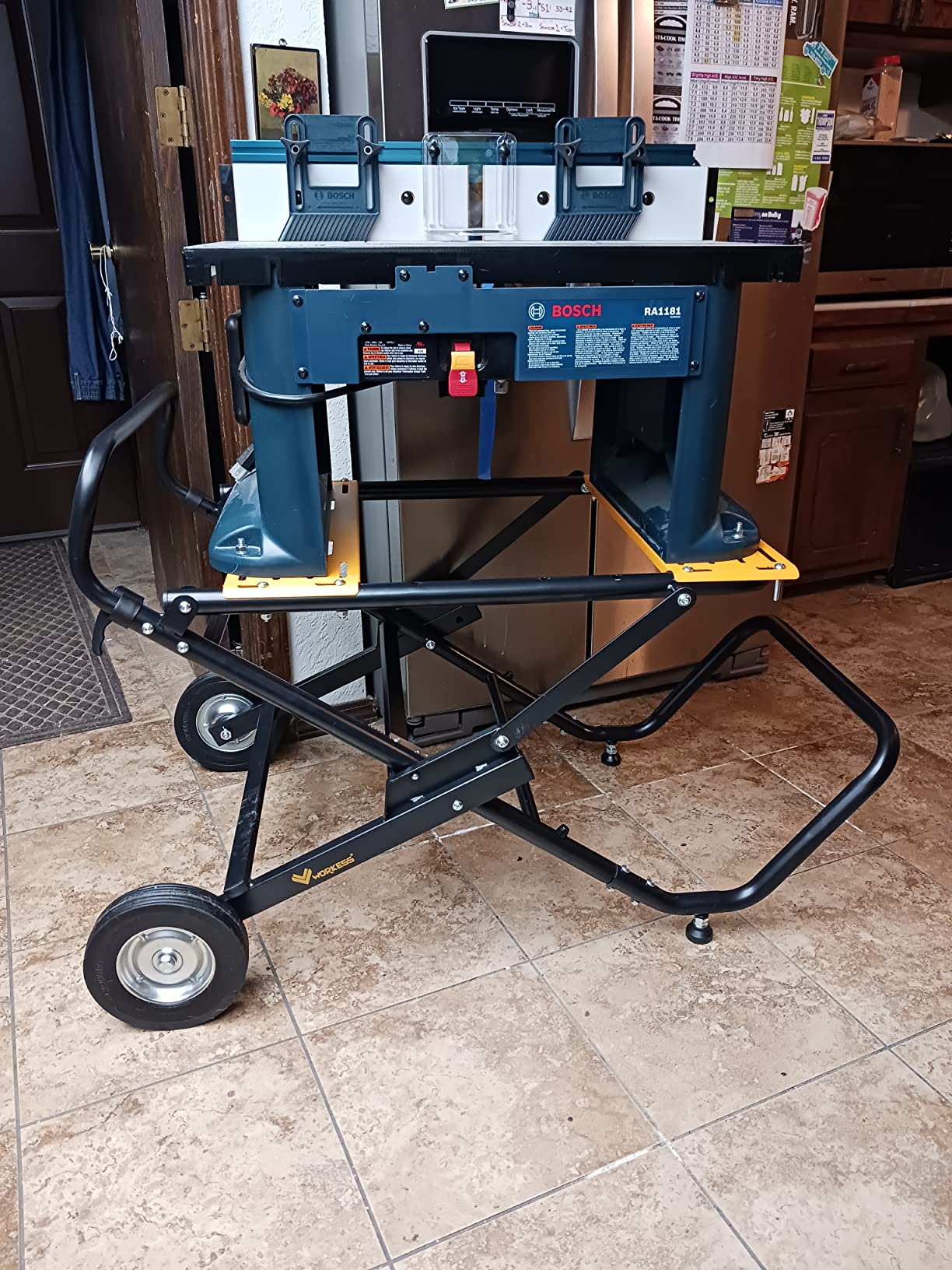 $25/mo - Finance WORKESS Portable Table Saw Stand, 330 Lbs Load ...