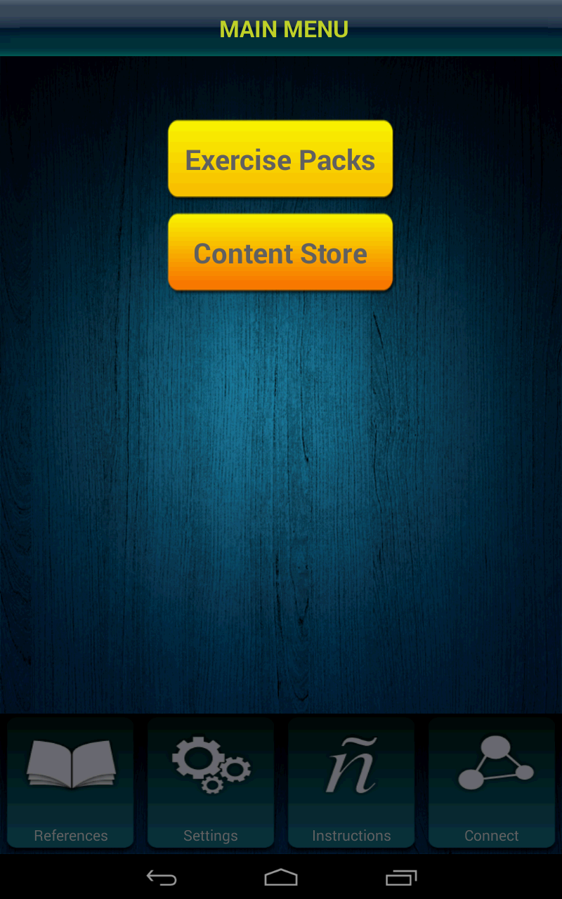 Spanish Touch Trainer - App on Amazon Appstore