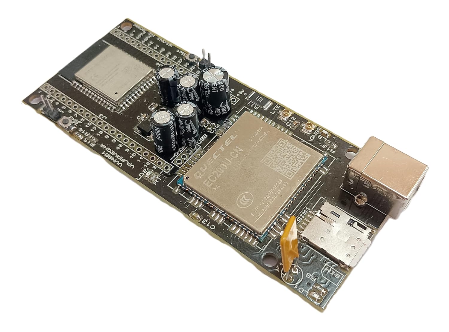 Vajravegha ESP32-S3 Wi-Fi with Quectel EC200U 4G LTE GPS Module for AI ...
