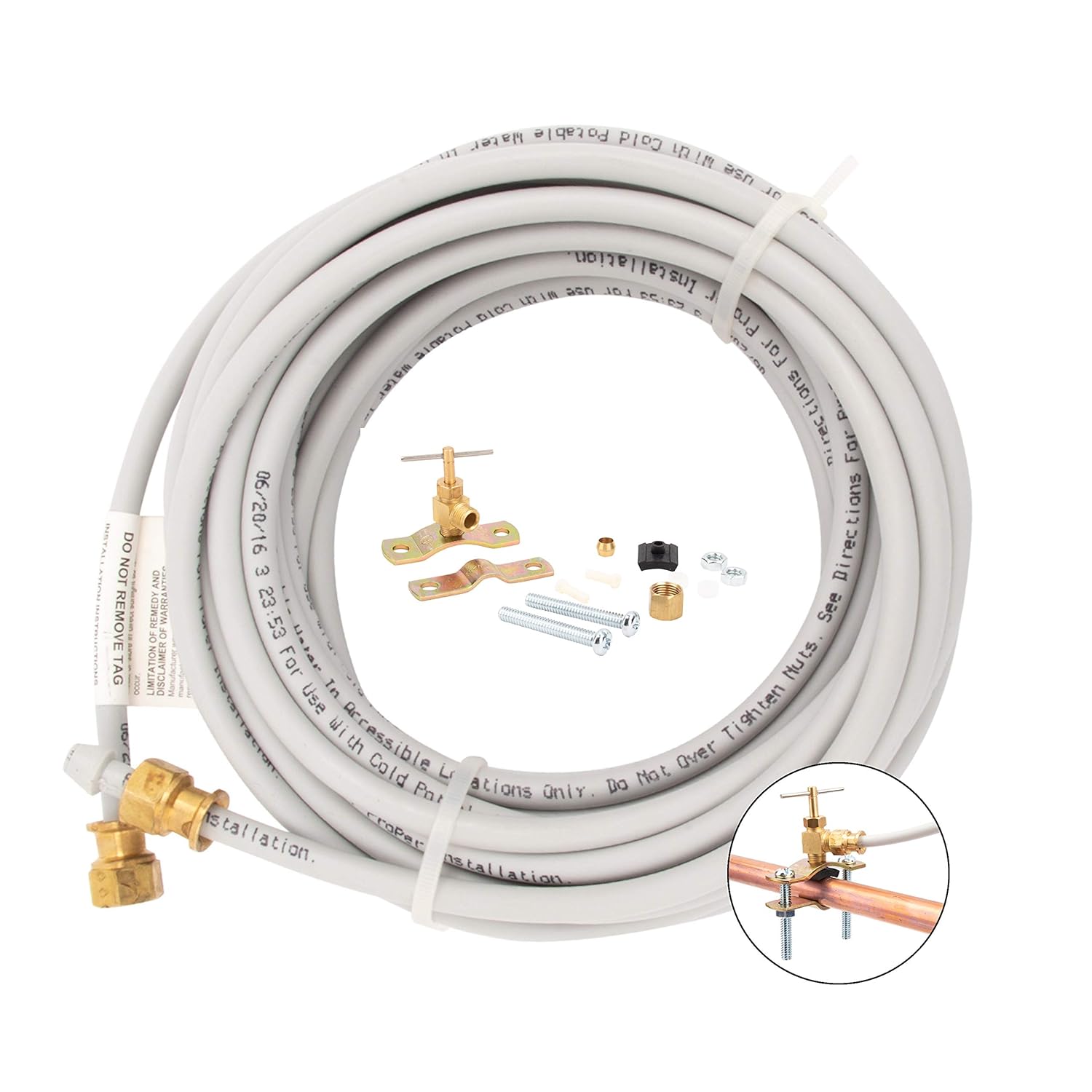 Amazon.com: PEX Ice Maker Installation Kit – 25 Feet of Tubing For ...