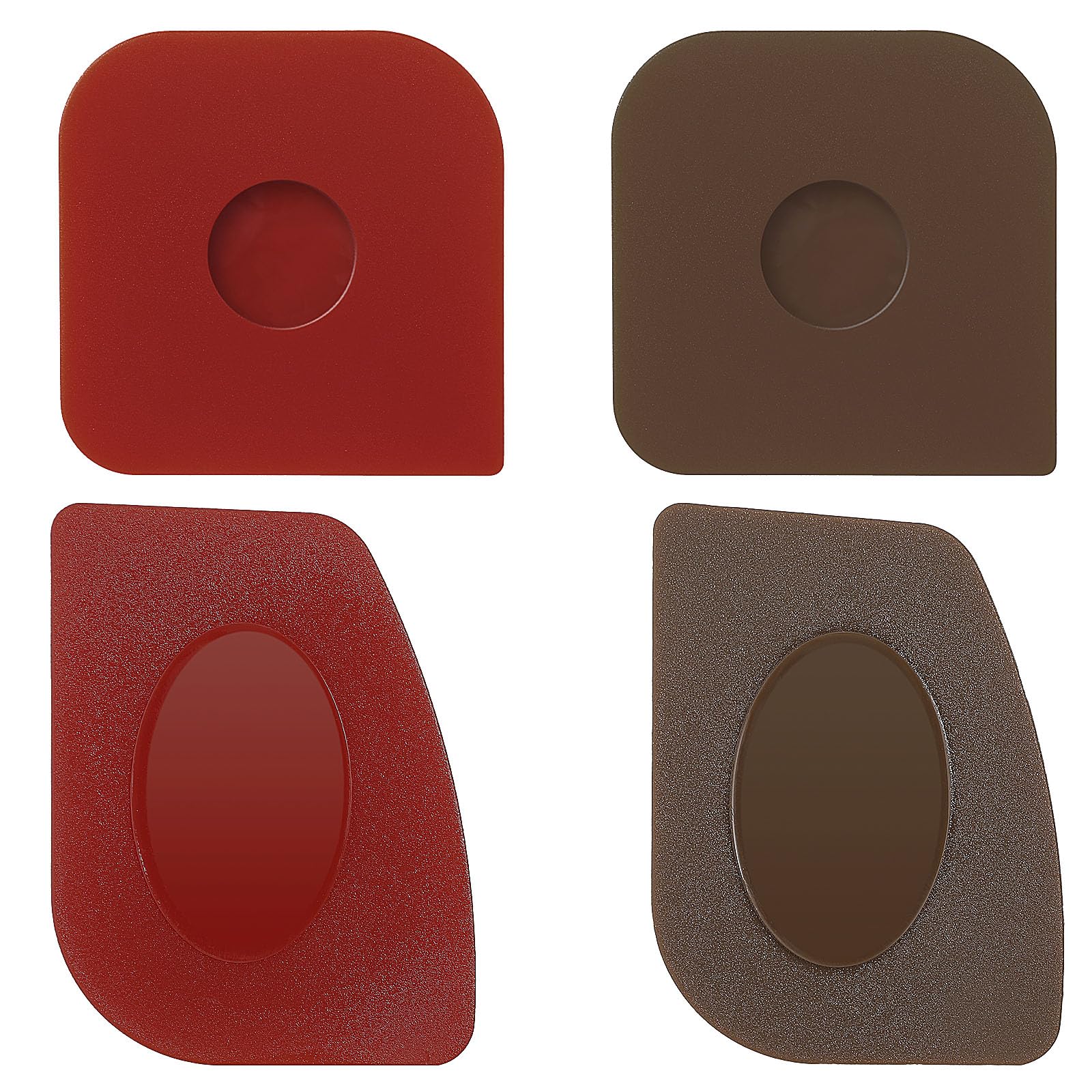 Amazon.com: 4 Pcs Pan Scraper Tool, Plastic Scraper Tool, Kitchen Pot ...