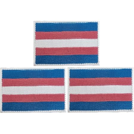 Amazon.com: JBCD 2 Pack Transgender Flag Patch Trans LGBT Flags Pride ...