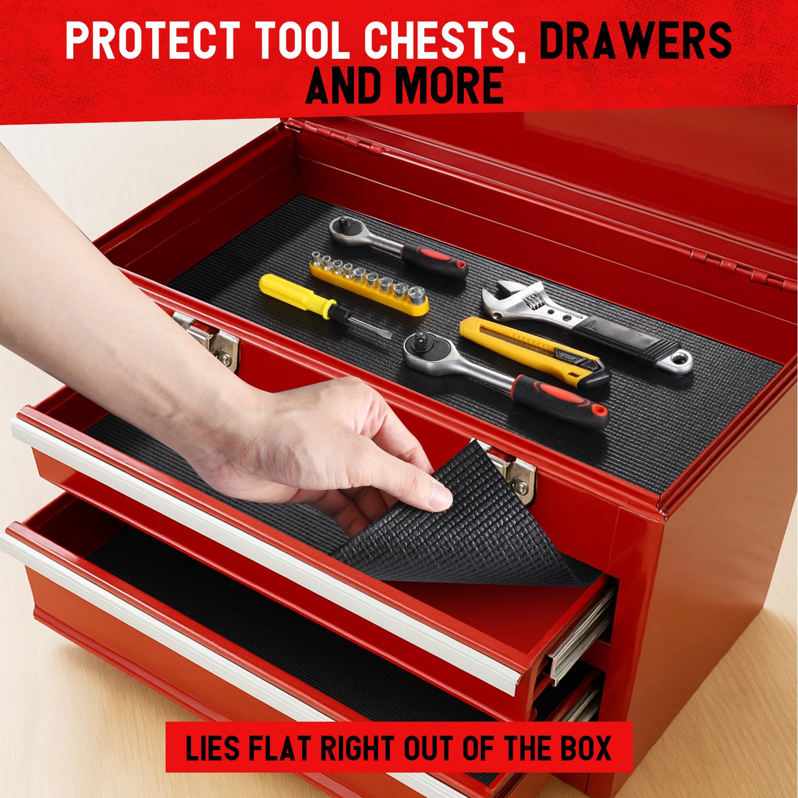 Snapklik.com : Tool Box Liner Foam Shelf Liner,Toolbox Drawer Liner ...
