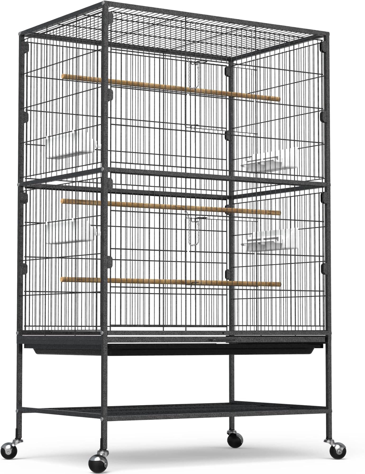 YITAHOME Cage à Oiseaux en Fer forgé pour Perroquet Grand calopsitte ...