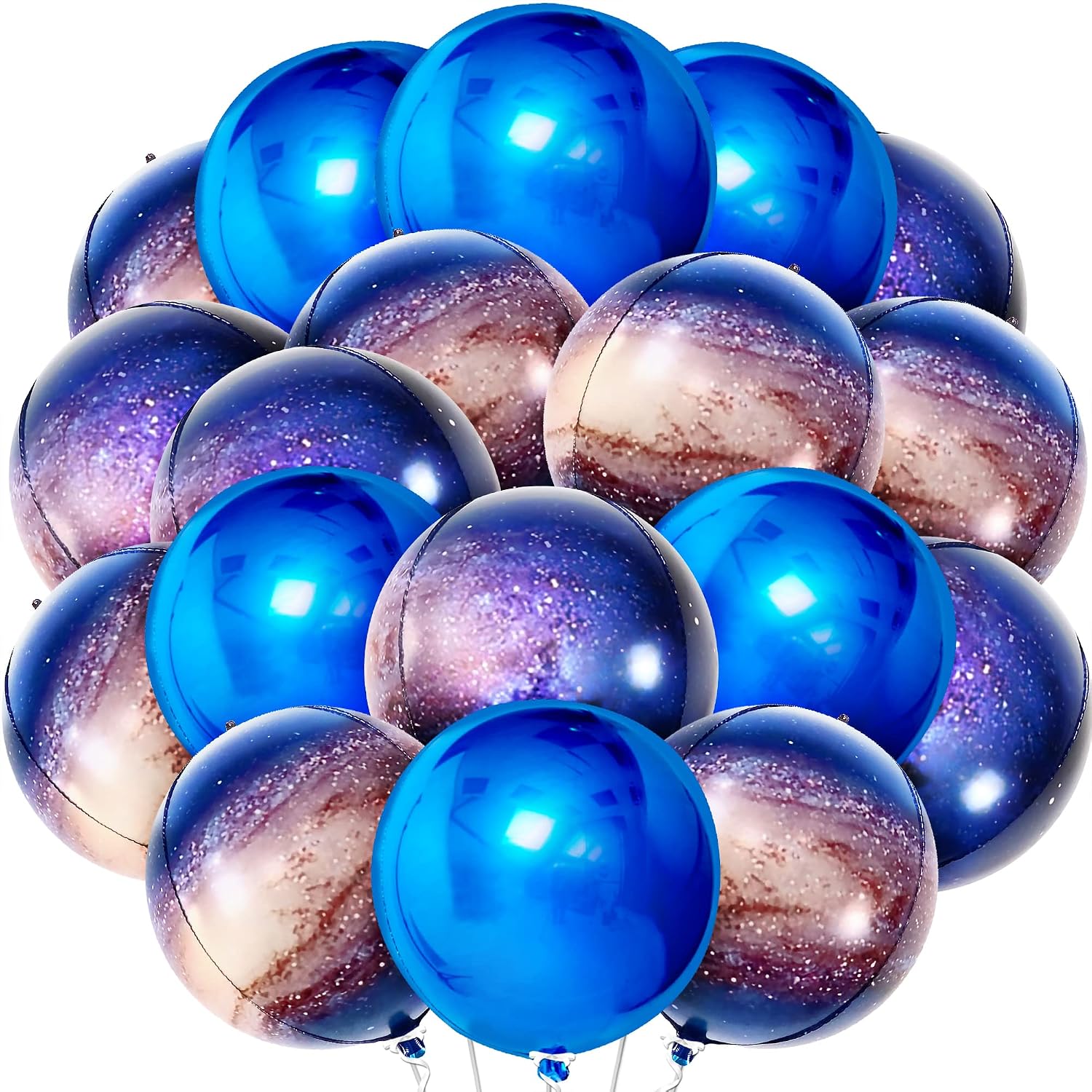 Amazon.com: Huge Set, Galaxy Balloons for Galaxy Party Decorations ...