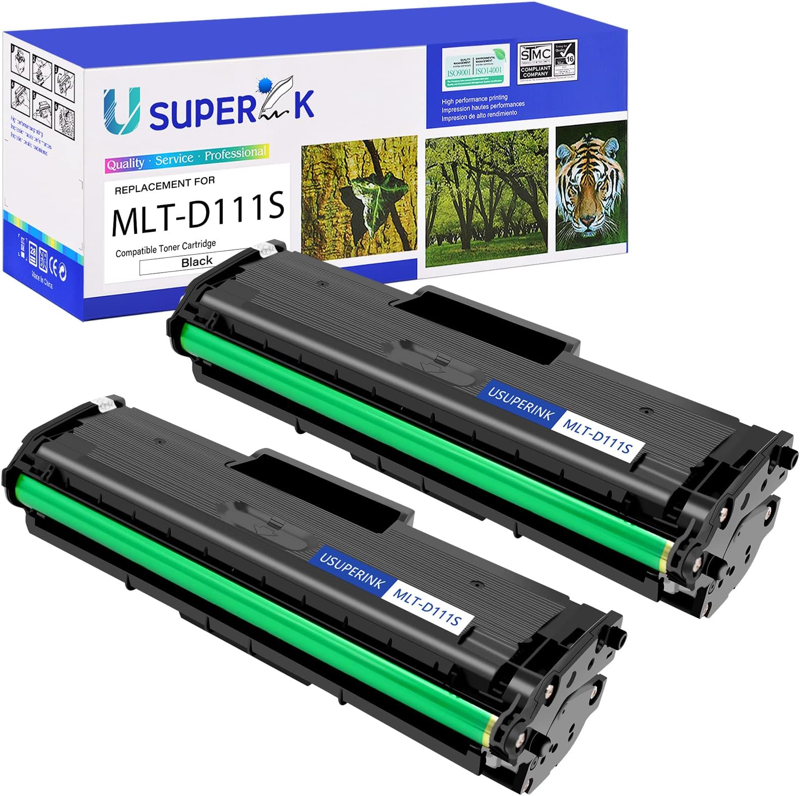 Amazon.com: MM MUCH & MORE Compatible Toner Cartridge Replacement for Samsung MLT-D111S D111S ...