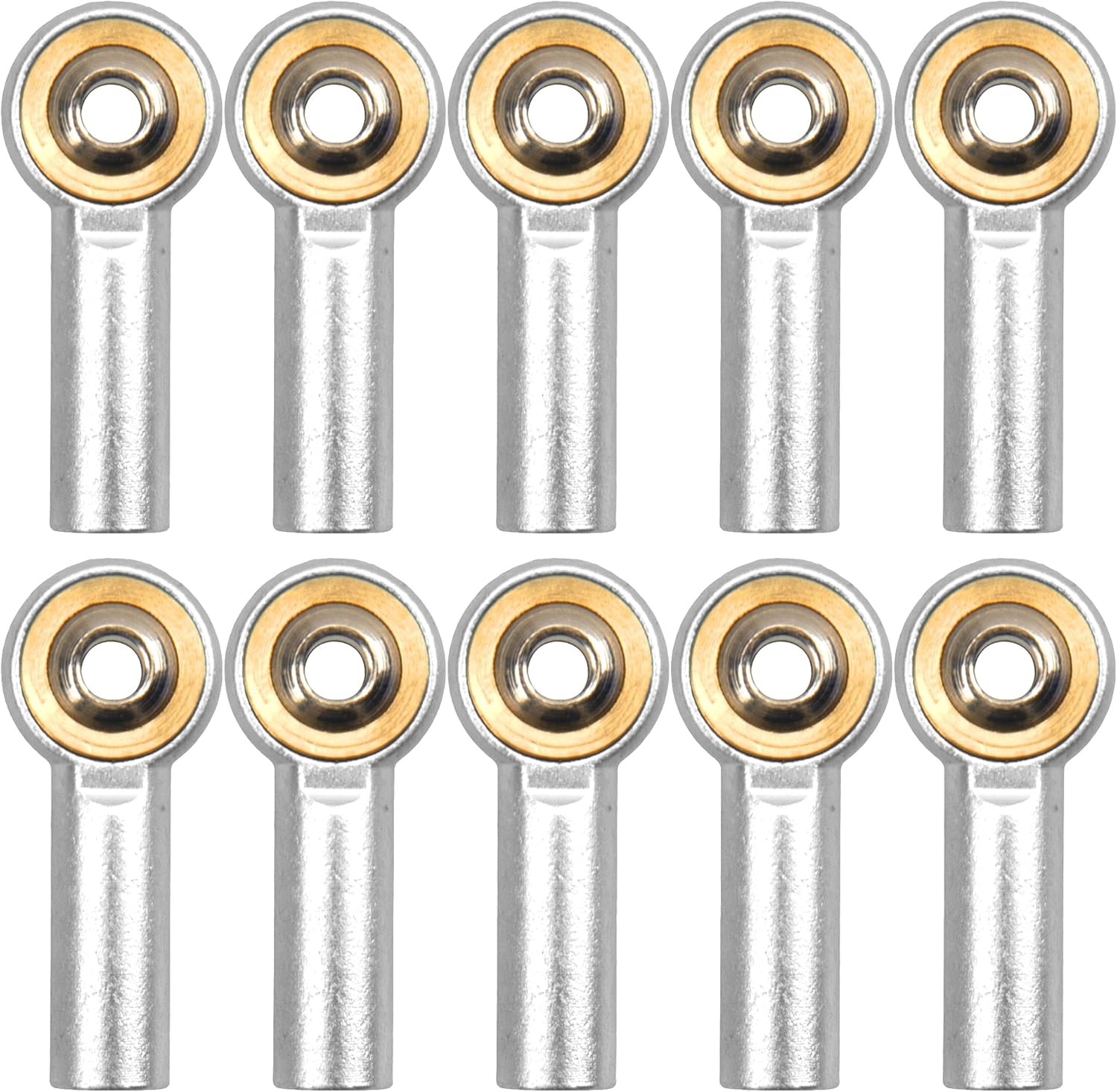 Amazon.com: 12Pack Vgoohobby Aluminum M4 Link Rod Tie Rod End Ball Head ...