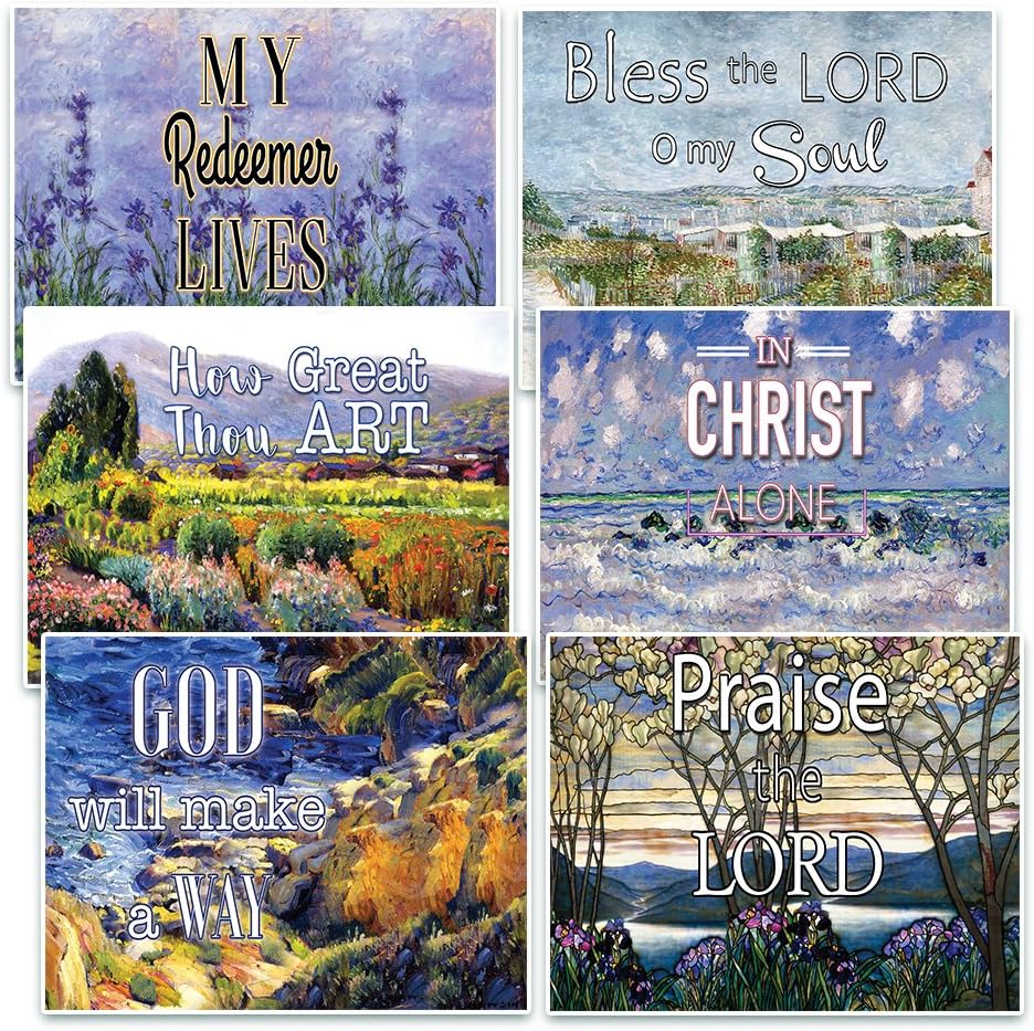 Assorted Christian Postcards Series 1- NEPC1007 x 2 Sets & NEPC1005 X 2 ...