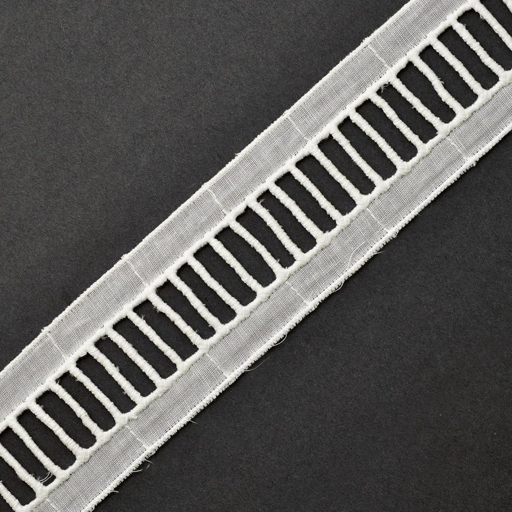 Amazon.com: Off White 1" Cotton Ladder Lace Trim - 15 Yards per Pack ...