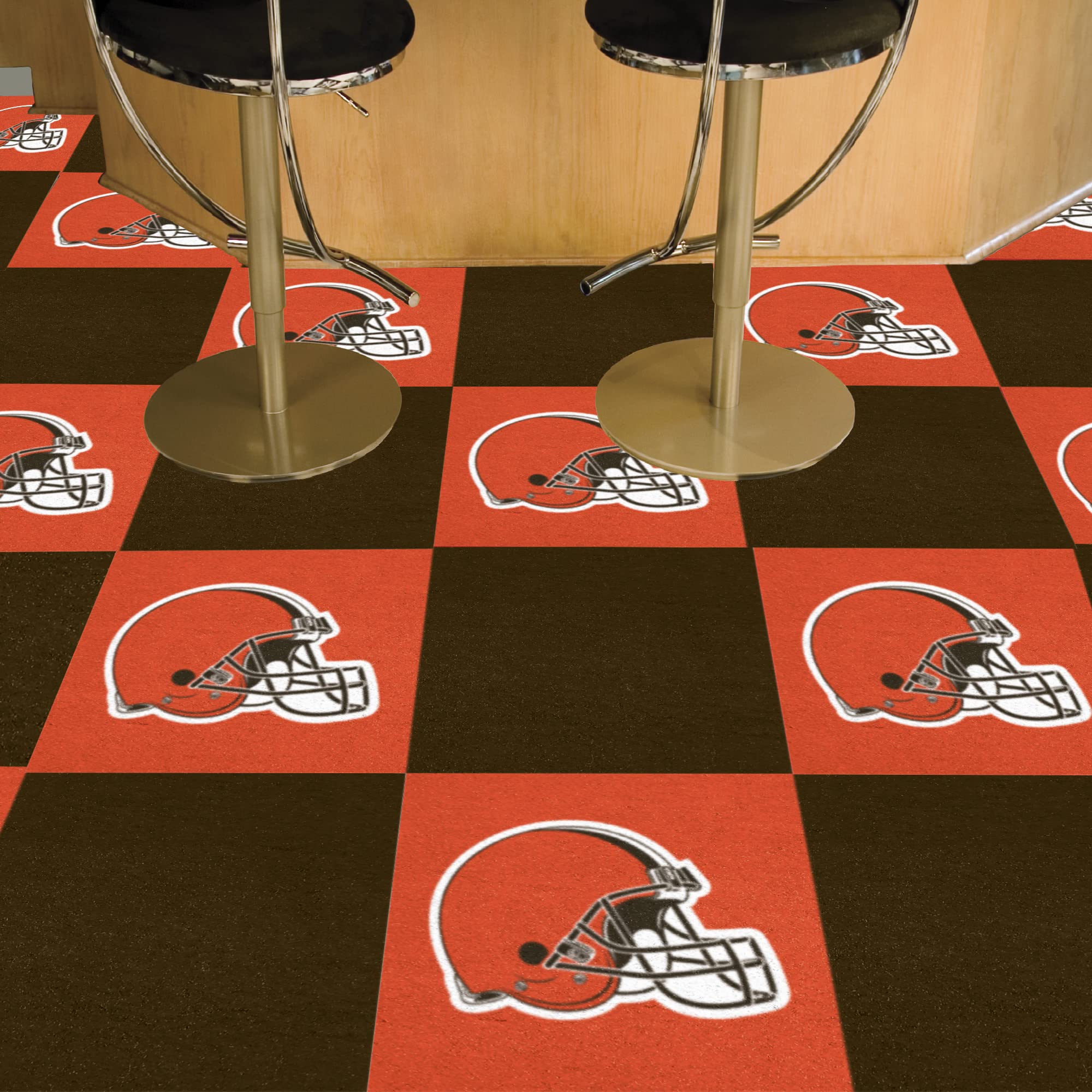 FANMATS NFL Unisex-Adult Team Carpet Tiles