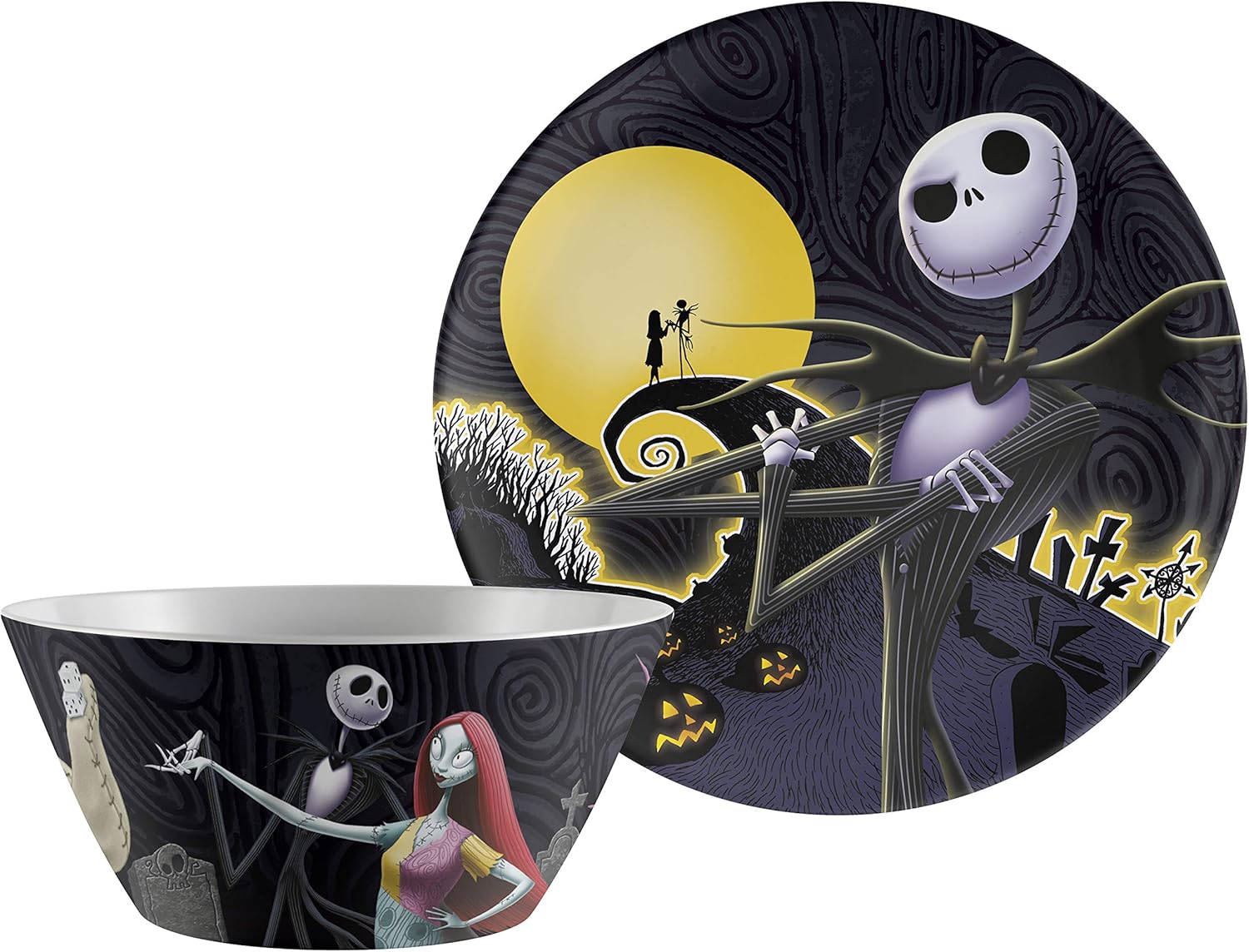Amazon.com | Zak Designs Disney’s The Nightmare Before Christmas-Kid ...