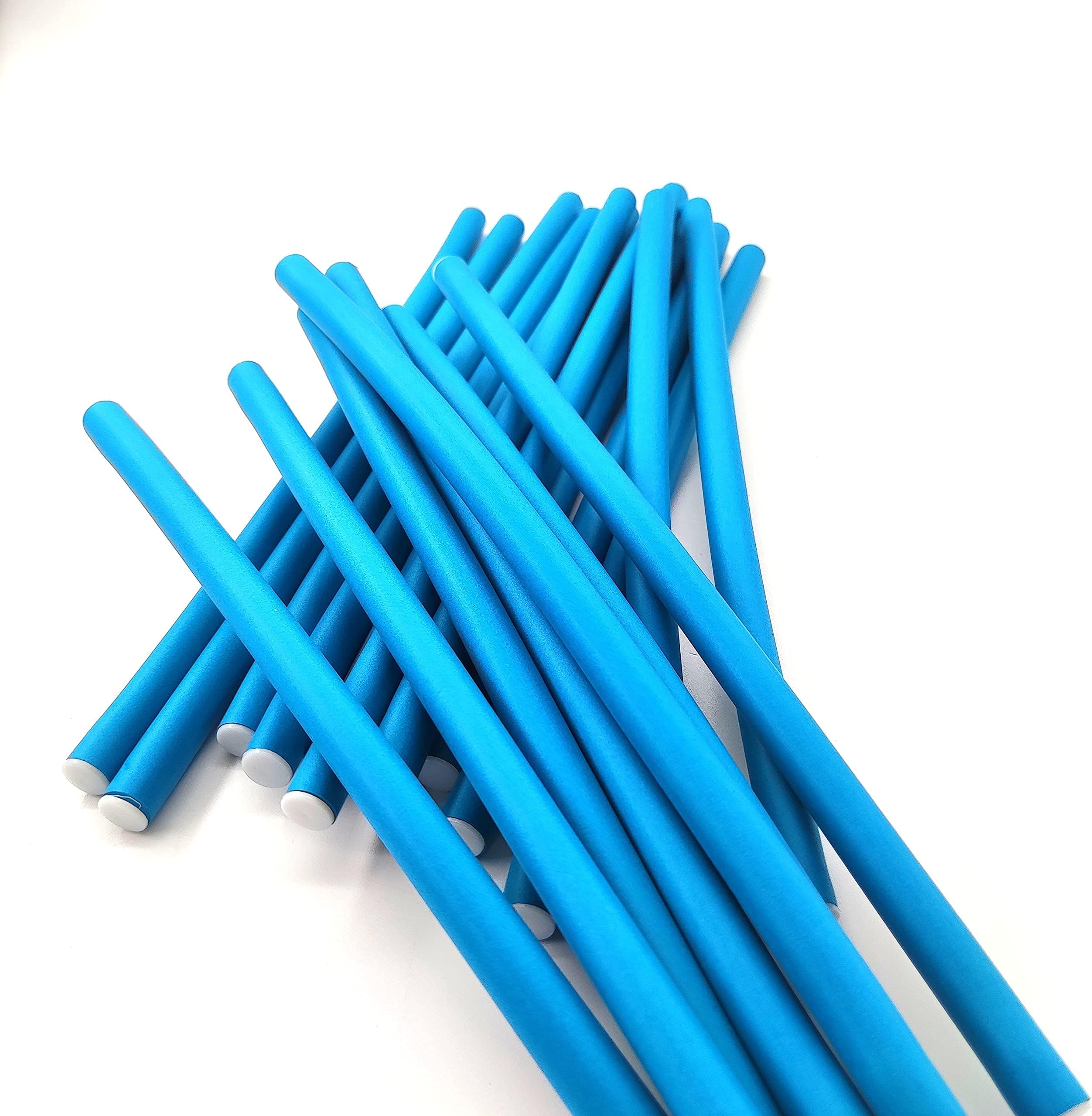 Amazon.com : Royota 30PCS 9.45" Heatless Flexible Curling Rod, Skinny ...