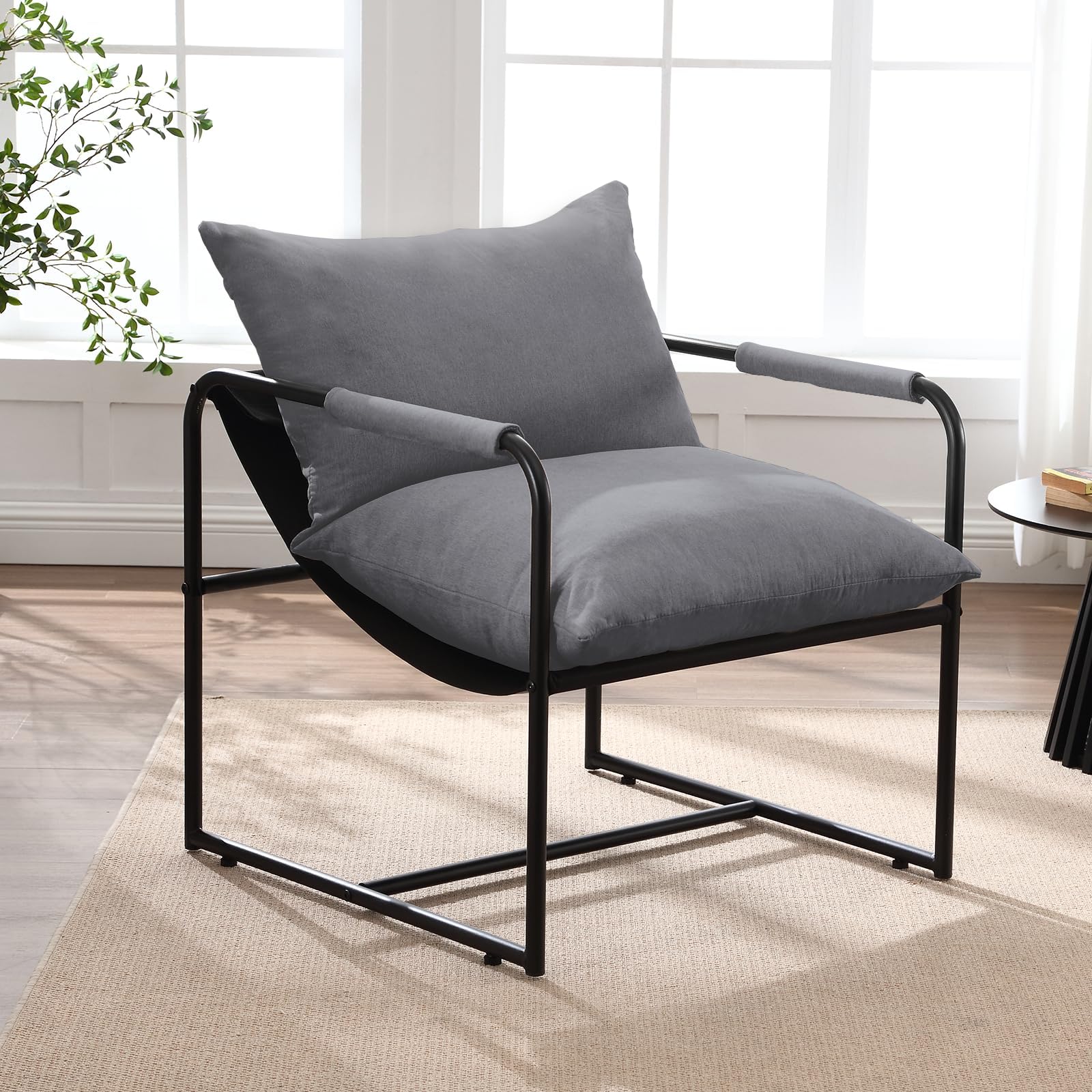 Lounge Sessel Metallgestell