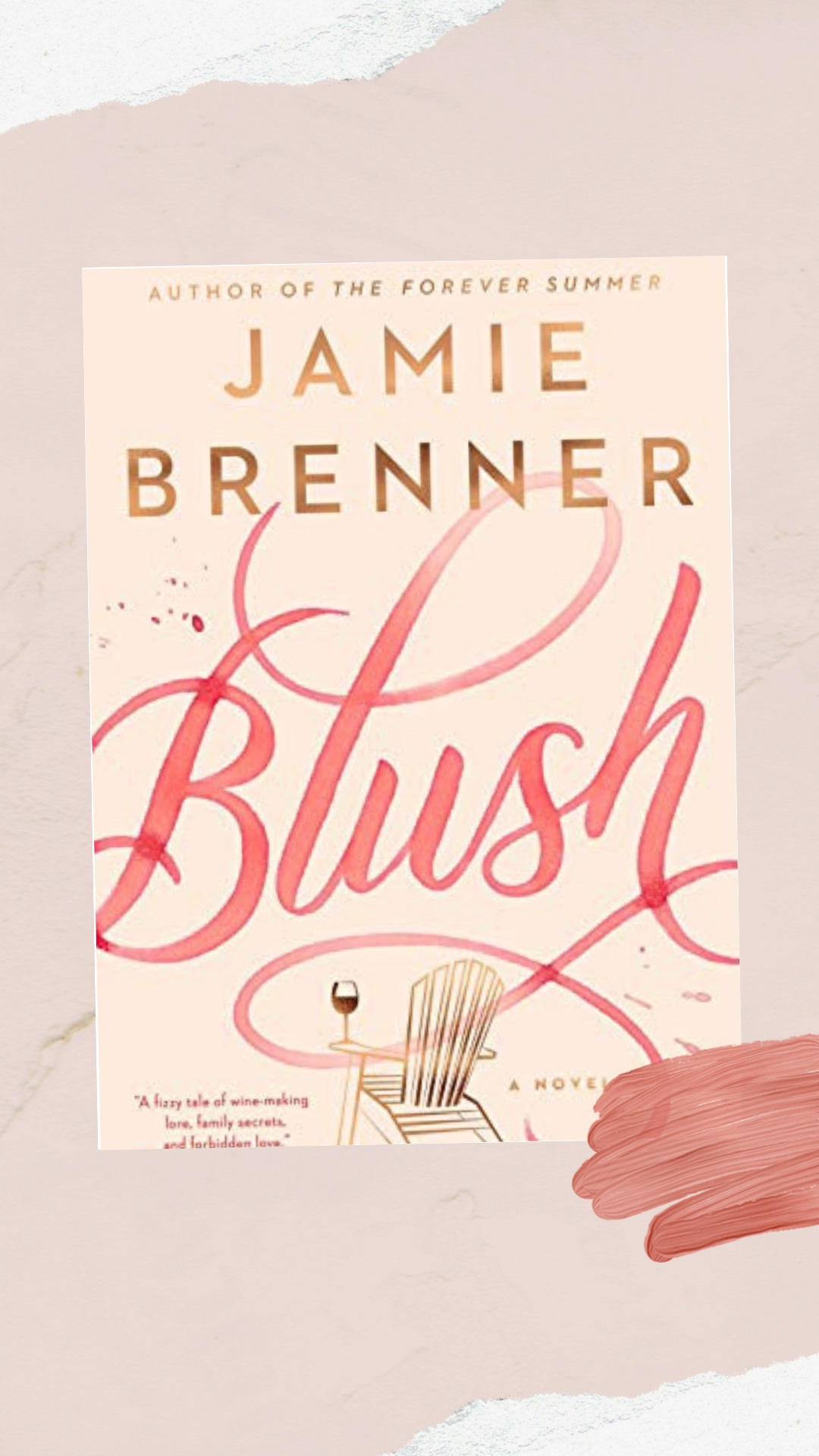 Blush: Brenner, Jamie: 9780593087817: Amazon.com: Books