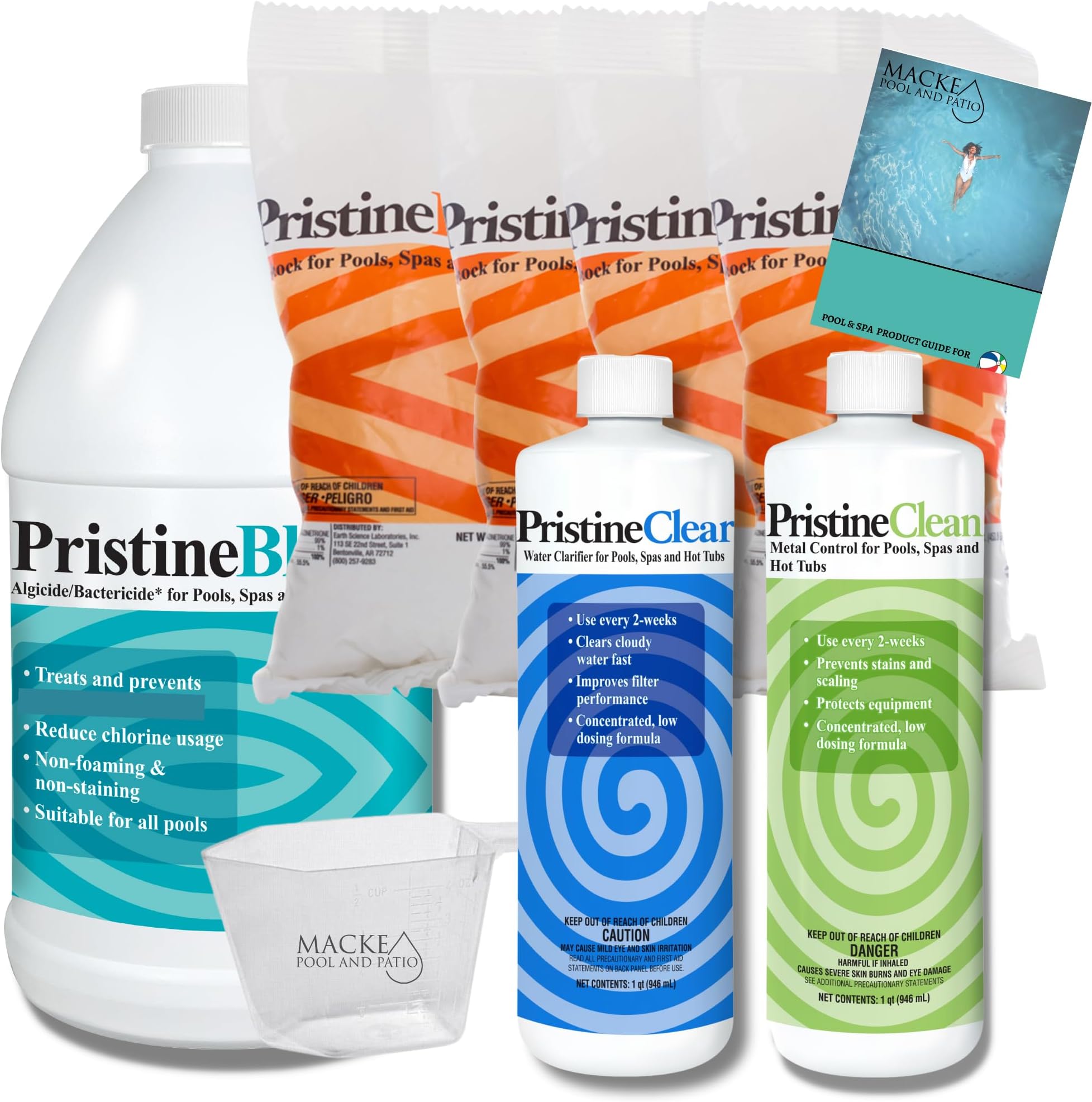 Amazon.com : Pristine Clean and Pristine Clear Bundle, Both 32oz ...