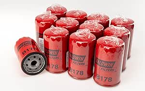 Amazon.com: Baldwin B178 Spin-on Full-Flow Lube Oil Filter, Heavy Duty ...