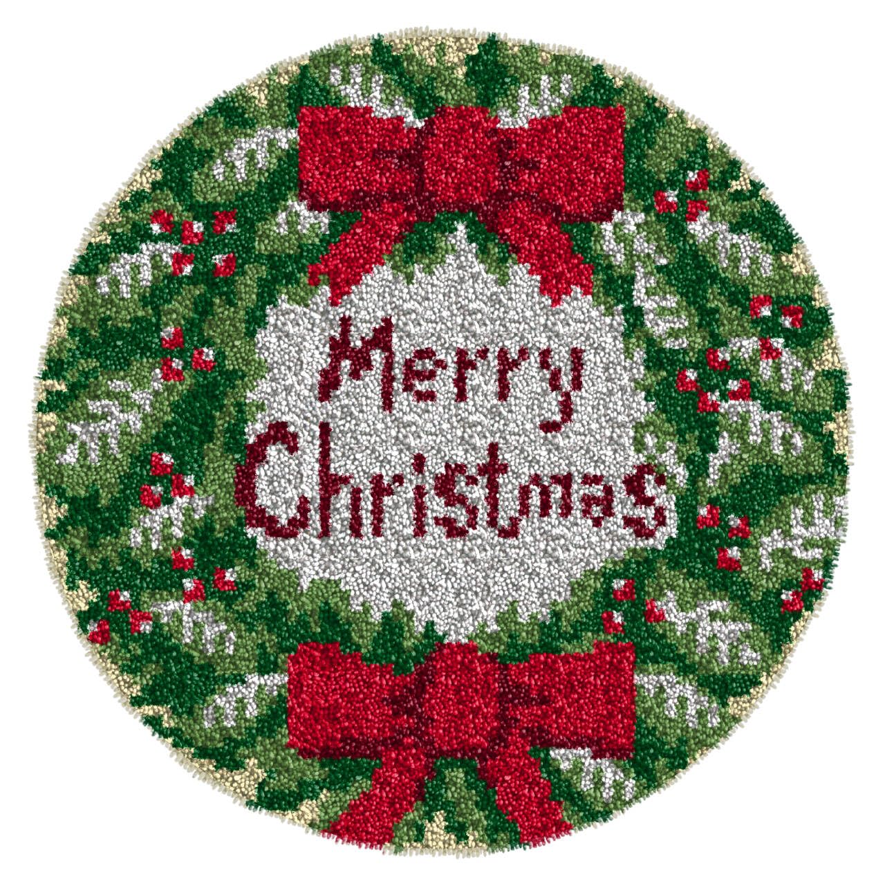 Amazon.com: YOOTOM Christmas Latch Hook Kits, DIY Rug Carpet Crochet ...