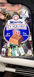 Mortiz ICY Chocolate Squares 90 Units, 1 Kilogram : Amazon.ca: Grocery ...