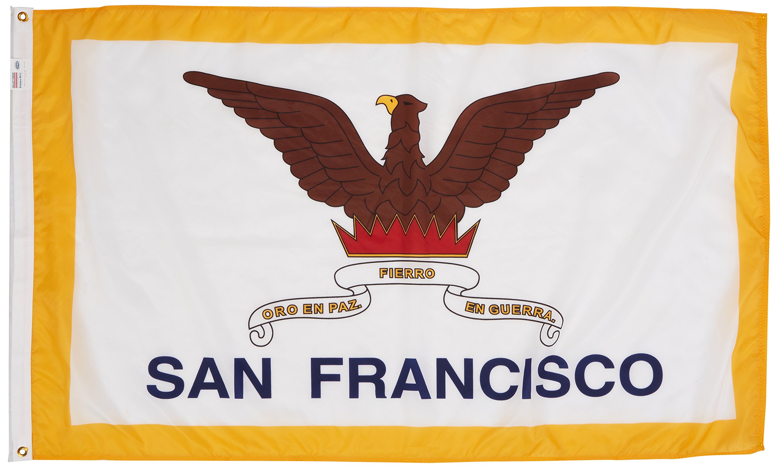 Amazon.com : US Flag Store MC3X5NSAN1 San Francisco City Flag 3ft x 5ft ...