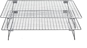 Amazon.com: Checkered Chef Stainless Steel Stackable Cooling Racks - 2 Pack Stacking Cooling ...