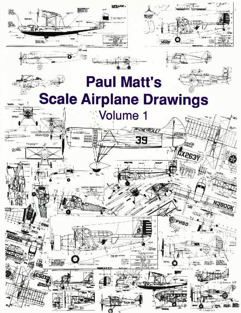 Amazon | Scale Airplane Drawings | Matt, Paul | Aeronautics & Astronautics