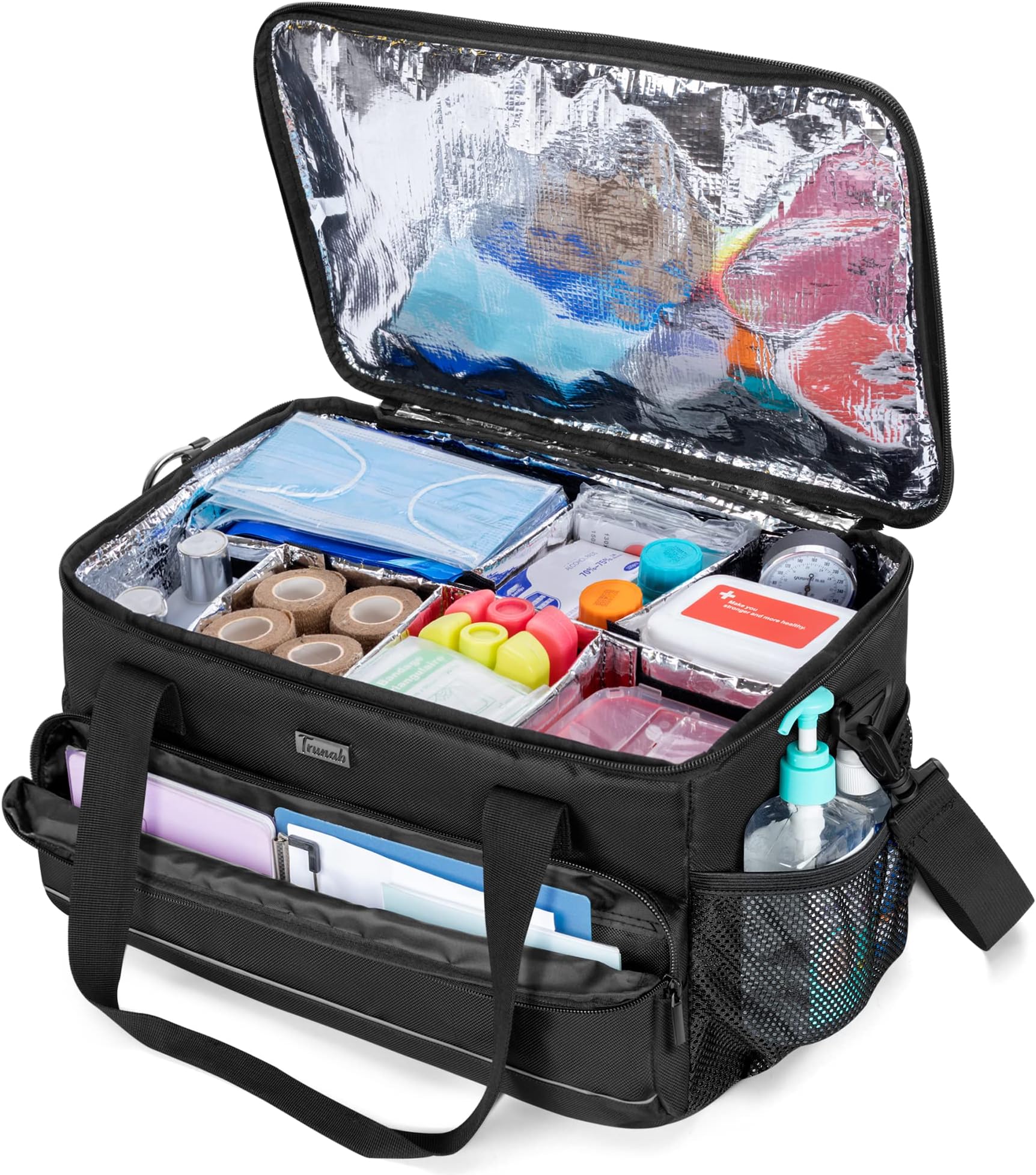Amazon.com: Mancro Medical Bag, Medical Equipment Bag Empty with ...
