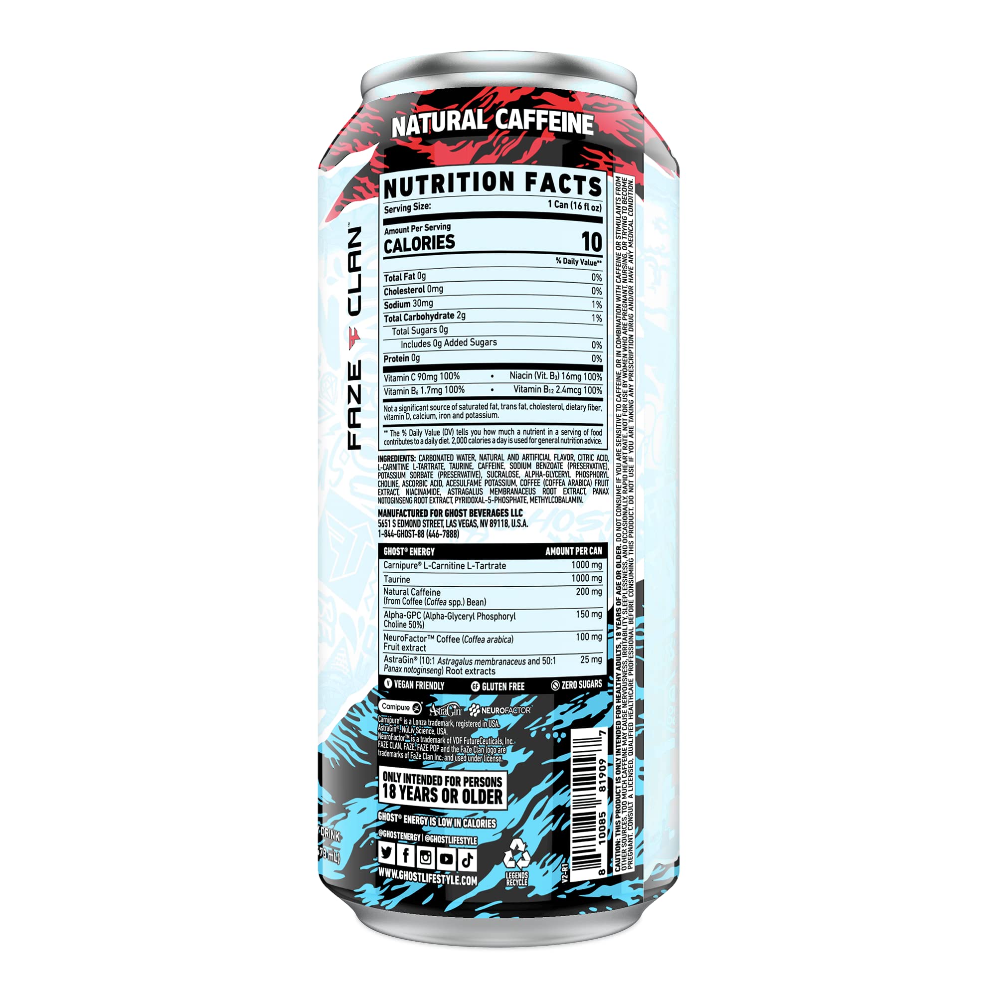 Snapklik.com : GHOST Energy X Faze Clan