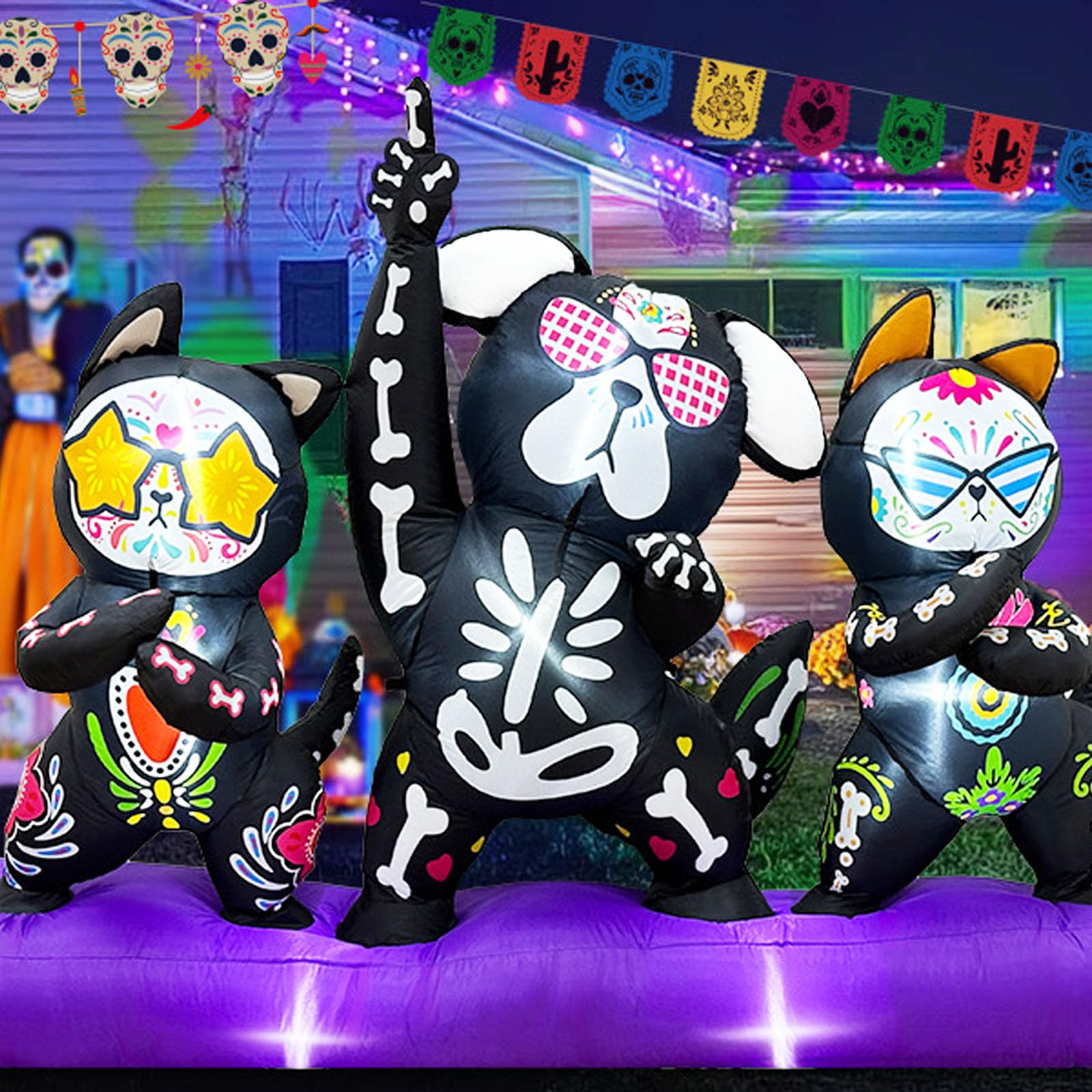Snapklik.com : AerWo 7FT Halloween Inflatable Outdoor Decoration, Day ...
