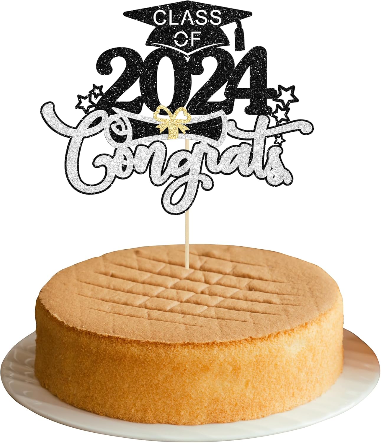 Amazon.com: 1Pc Congrats Class of 2024 Cake Toppers Graduation Boy Cake ...